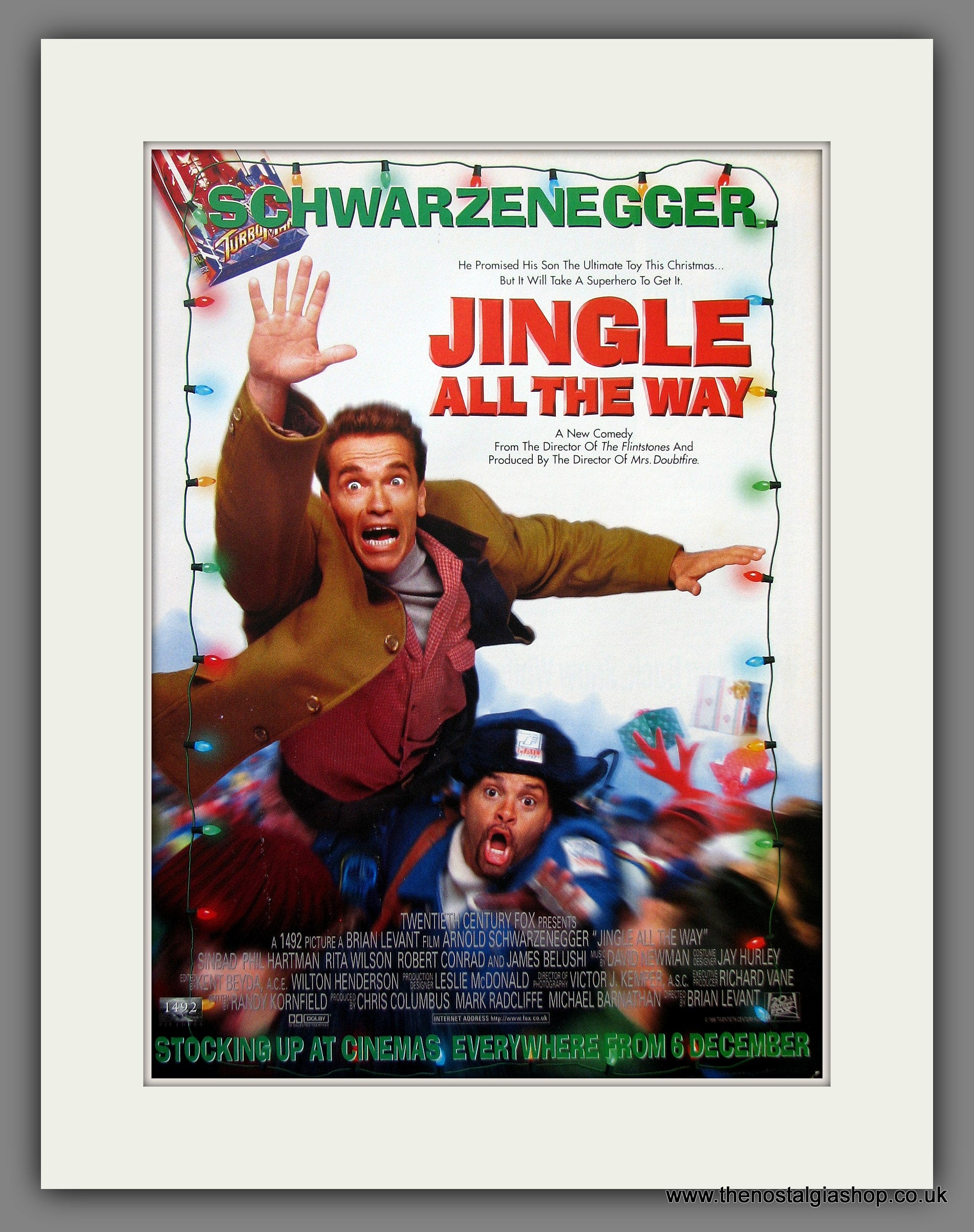 Jingle All The Way 1996 Film Still From Jingle All The Way Arnold