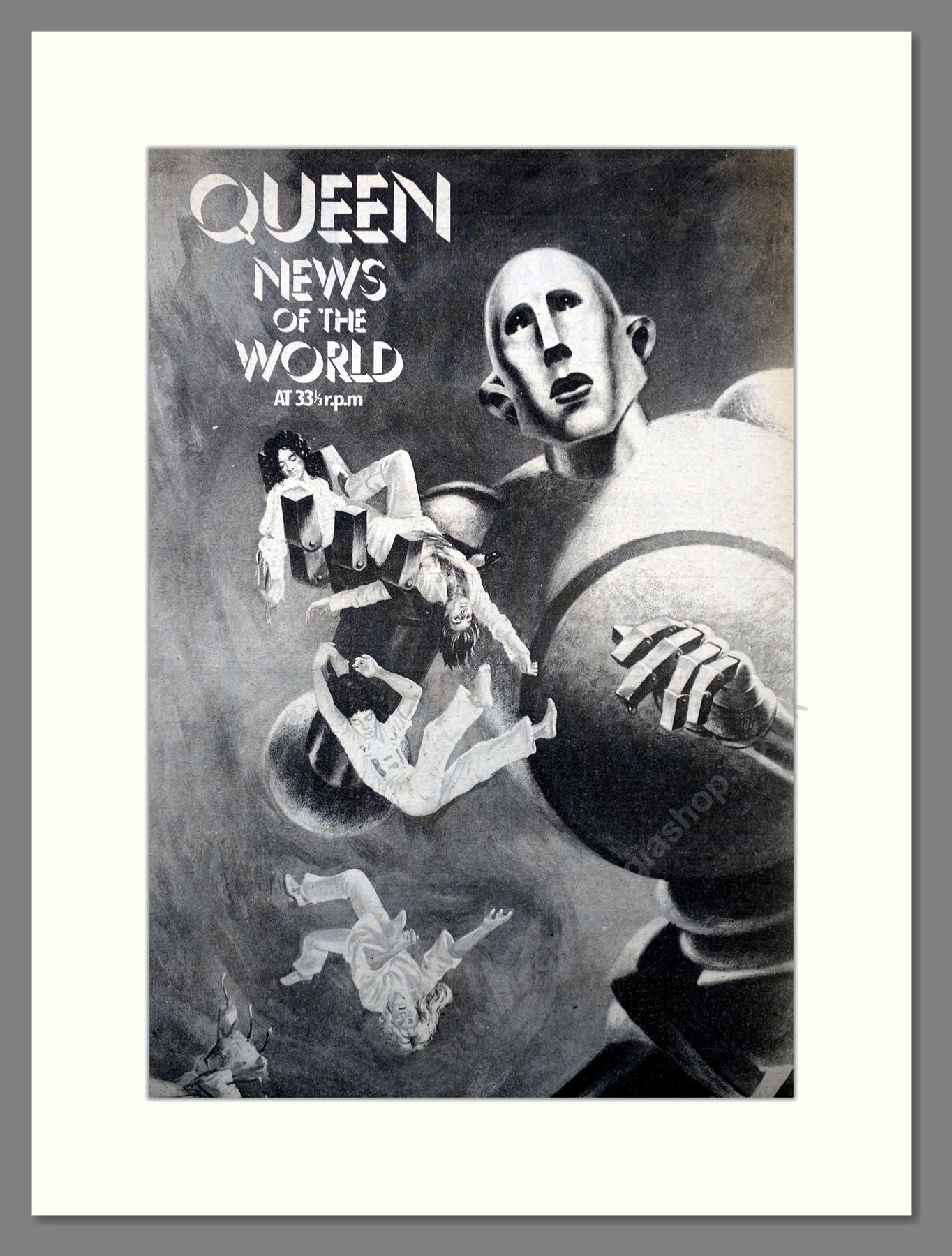 Queen News Of The World 1977 Large Original Advert (ref AD15648) – The ...