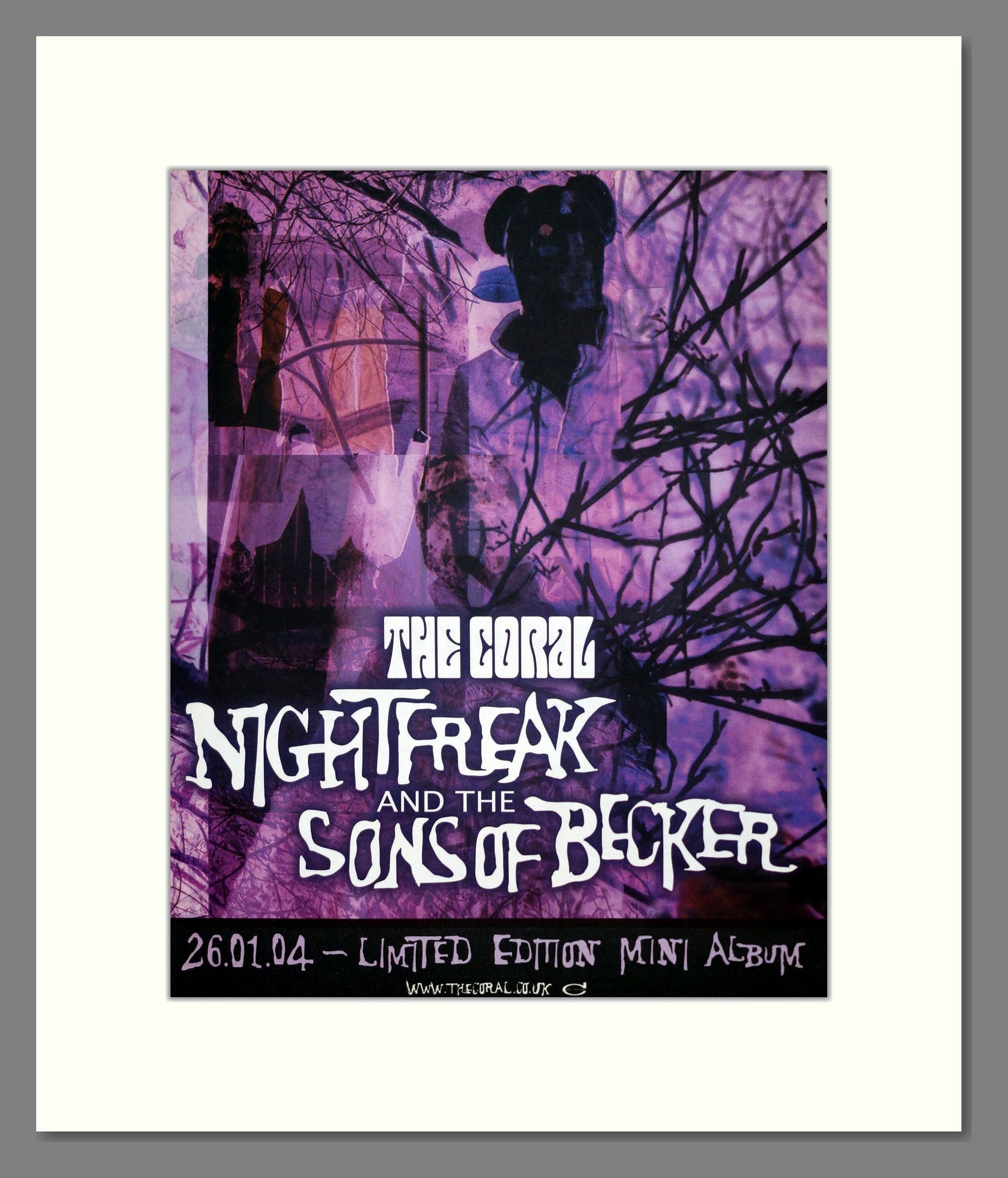Coral (The) - Nightfreak And The Sons Of Becker. Vintage Advert 2004 ...