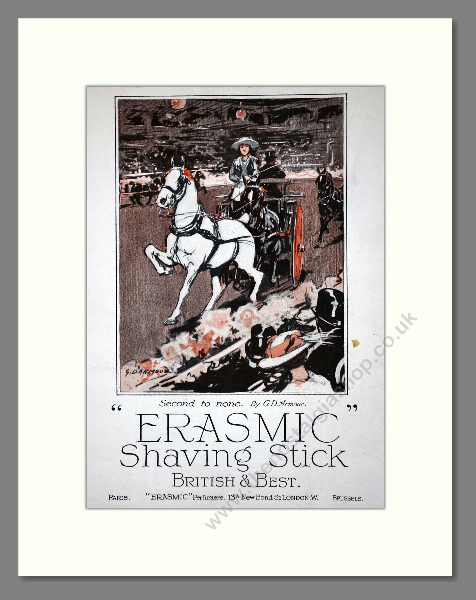 Erasmic - Shaving Stick. Vintage Advert 1920 (ref AD62174) – The ...
