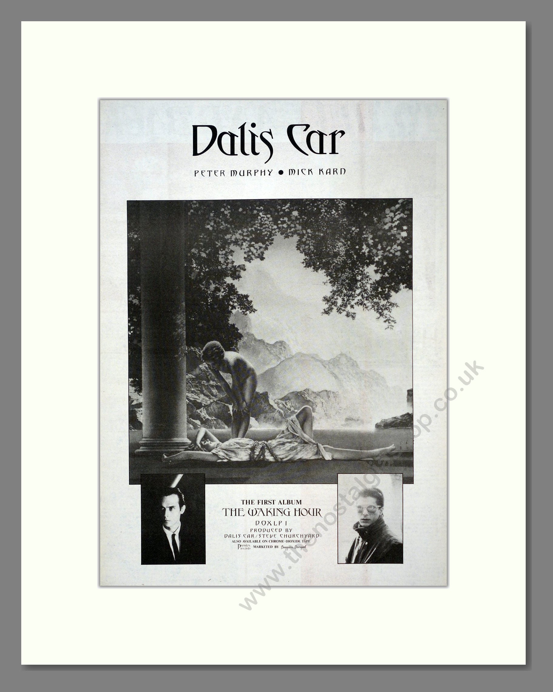 Dalis Car - The Waking Hour. Vintage Advert 1984 (ref AD18780) – The ...