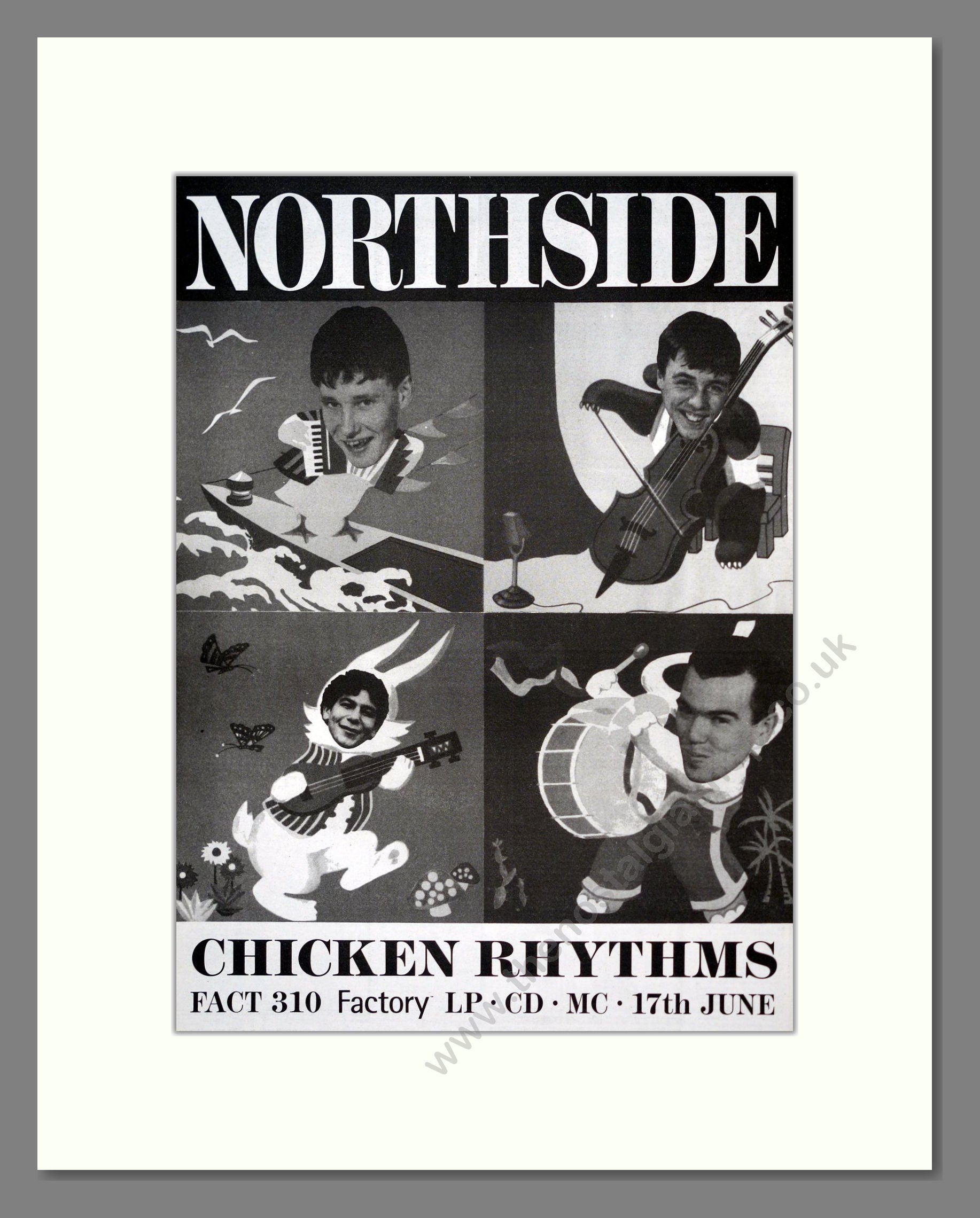Northside - Chicken Rhythms. Vintage Advert 1991 (ref AD18818) – The ...