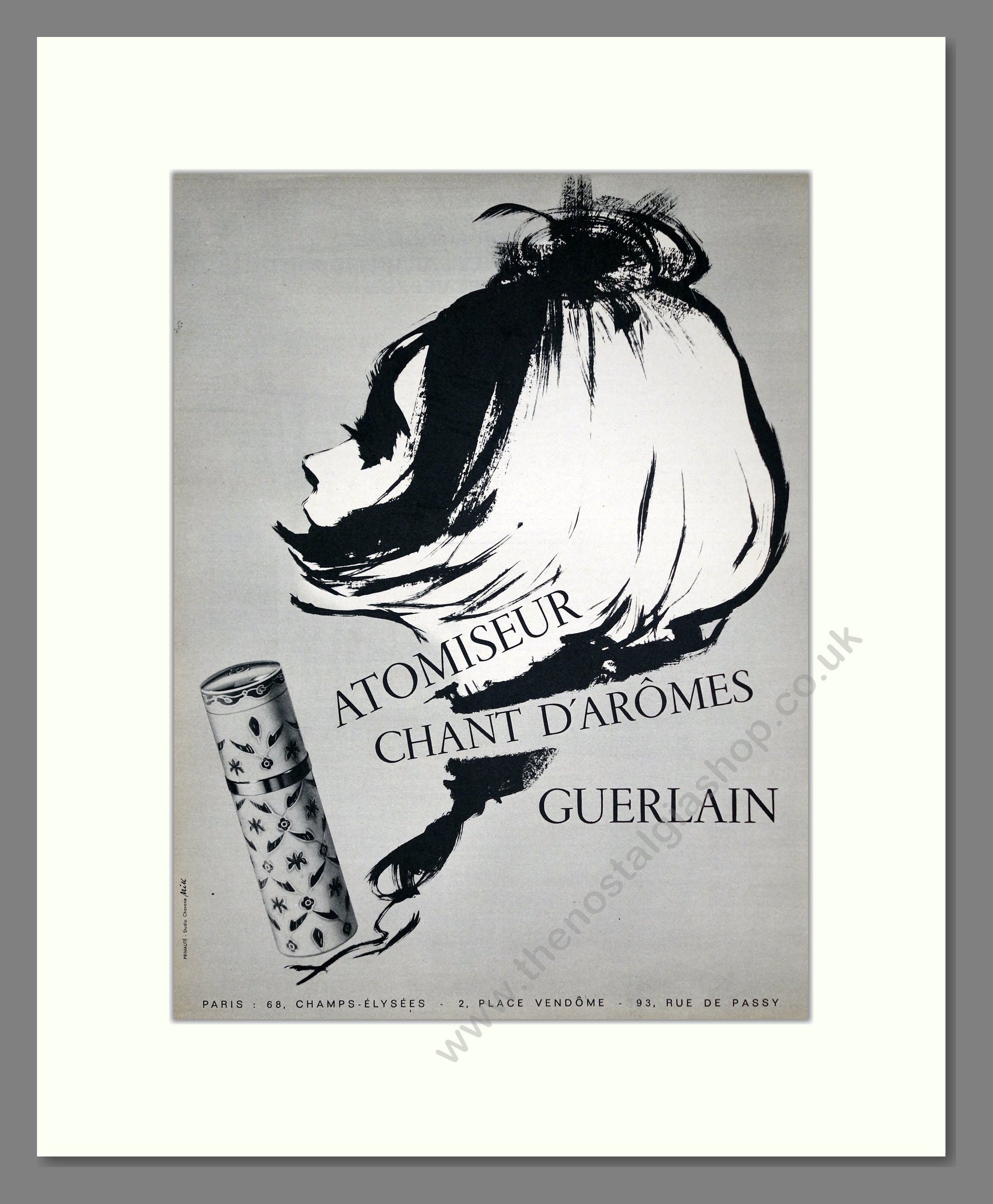 Guerlain Perfume. Original Advert 1963 (ref AD302297) – The Nostalgia Shop