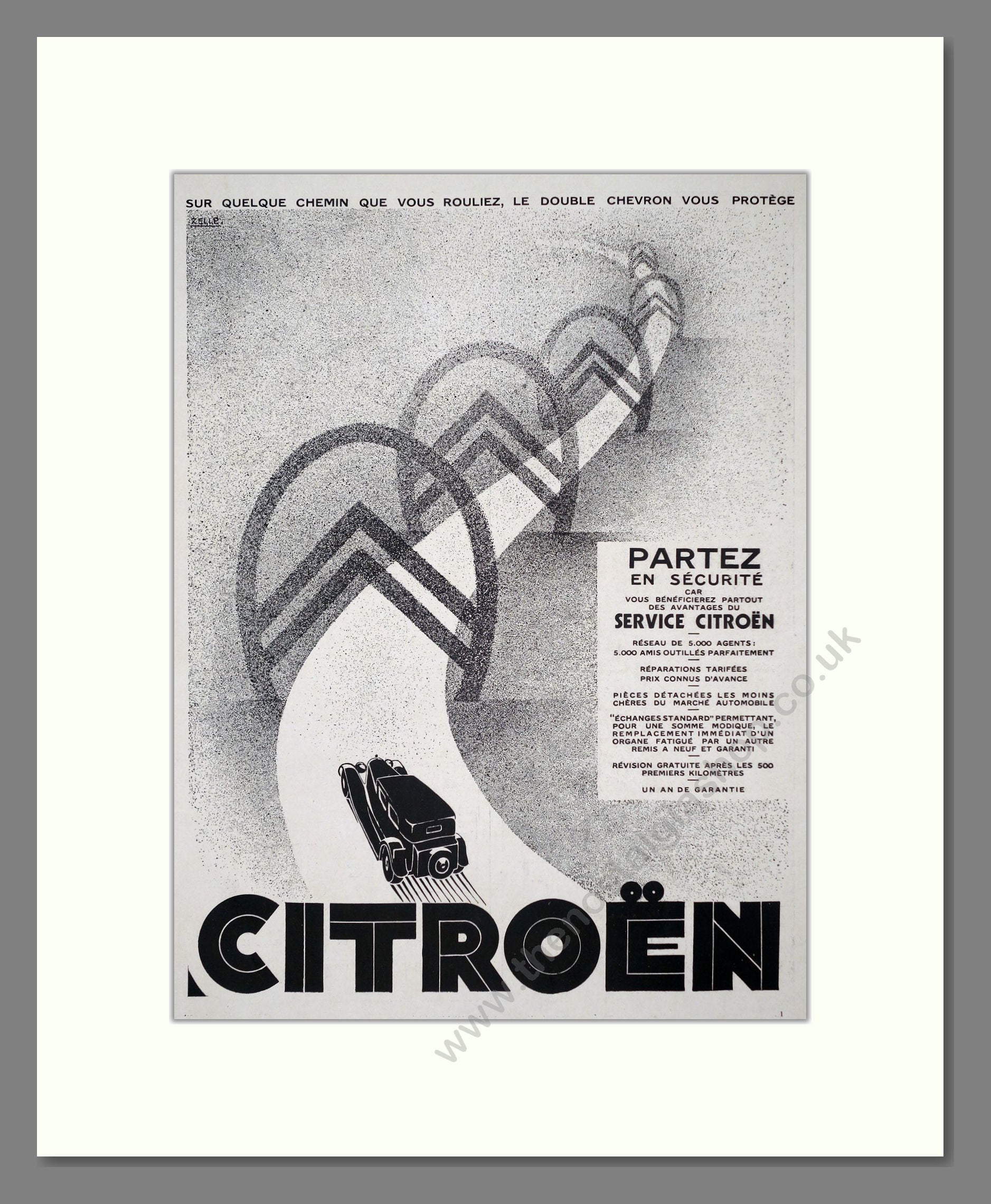 Citroen. Original French Advert 1931 (ref AD302313) – The Nostalgia Shop