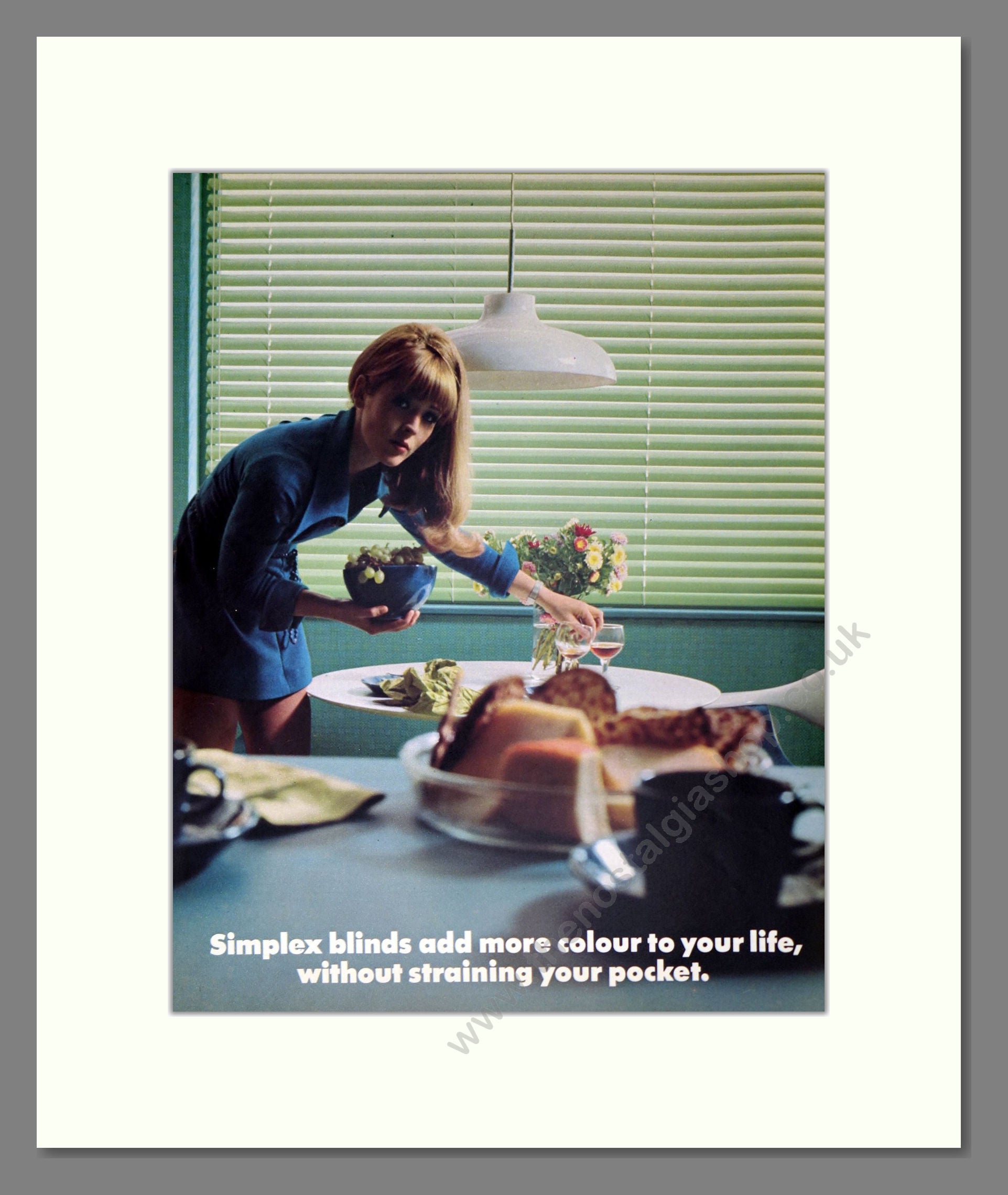 Simplex - Blinds. Vintage Advert 1970 (ref AD302358) – The Nostalgia Shop