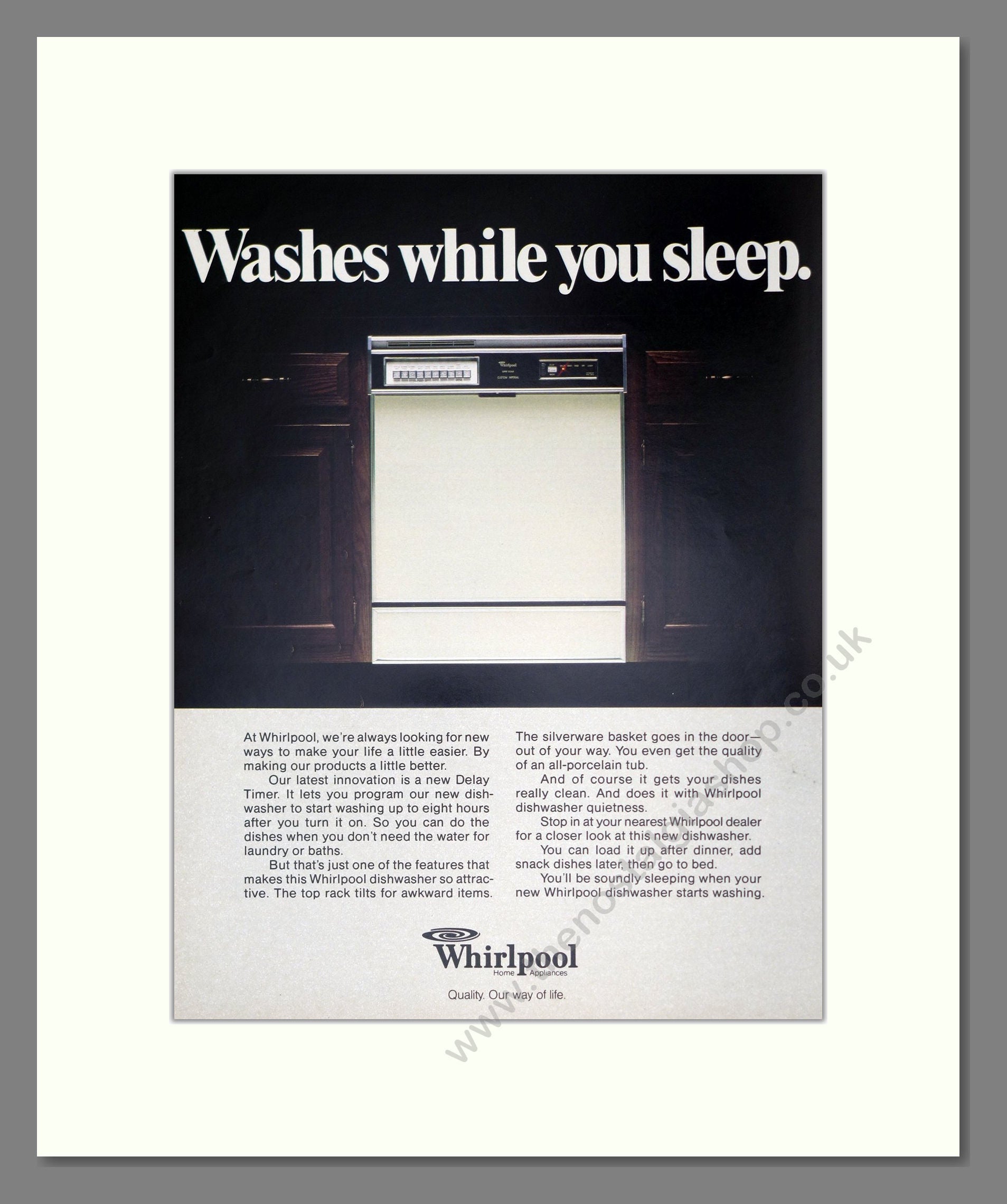 Whirlpool - Washing Machine. Vintage Advert 1981 (ref AD302657) – The ...