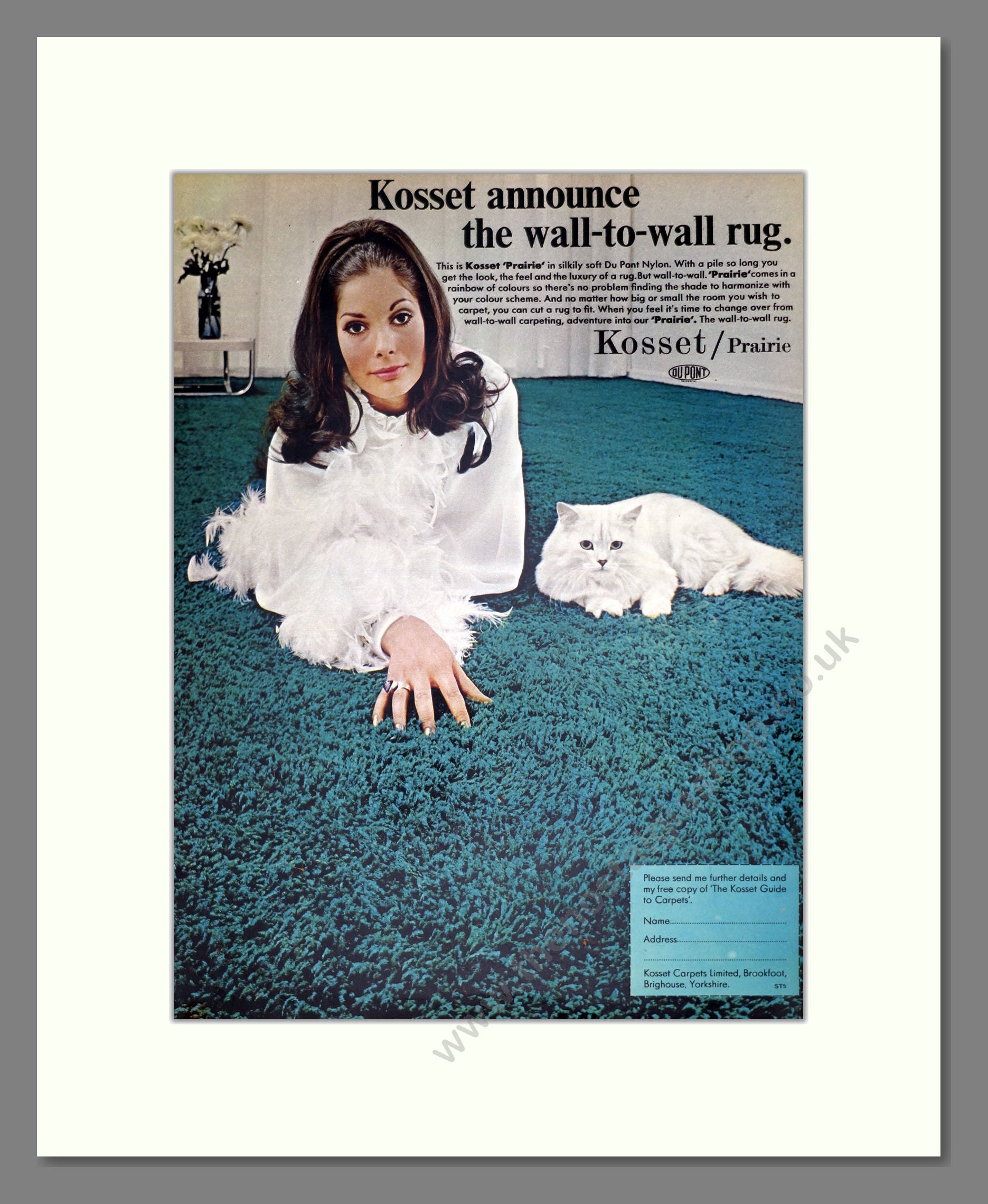 Kosset - Wall To Wall Rug. Vintage Advert 1969 (ref AD302900) – The ...
