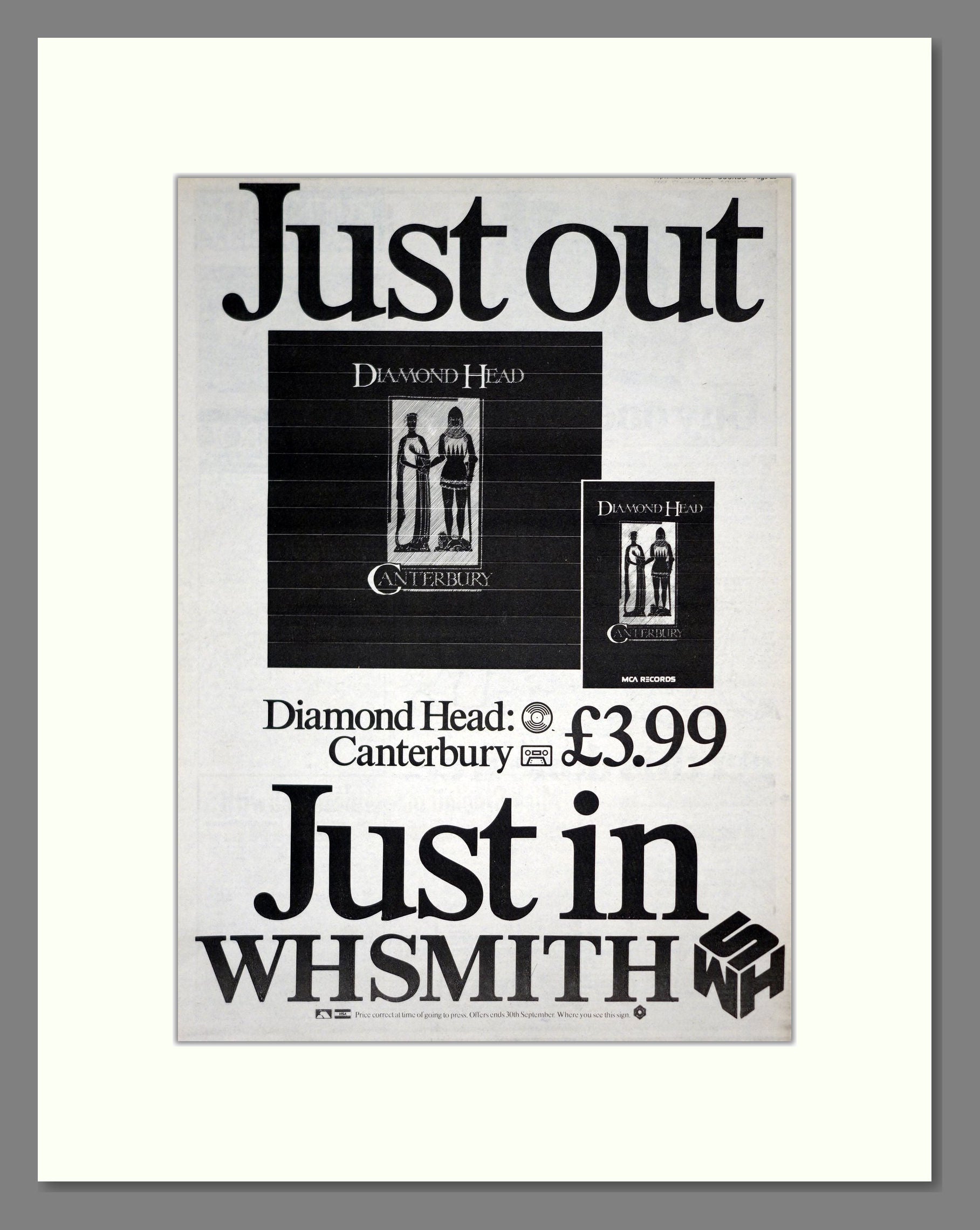 Diamond Head - Canterbury. Vintage Advert 1983 (ref AD19825) – The ...