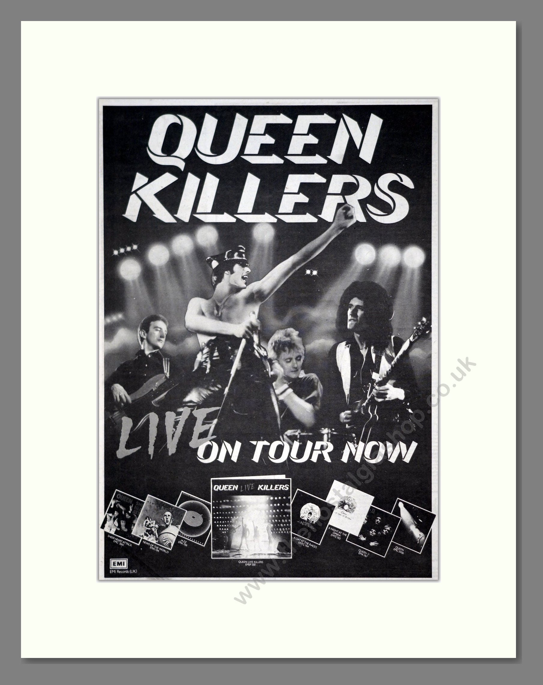 Queen - Live Killers. Vintage Advert 1979 (ref AD19956) – The Nostalgia ...