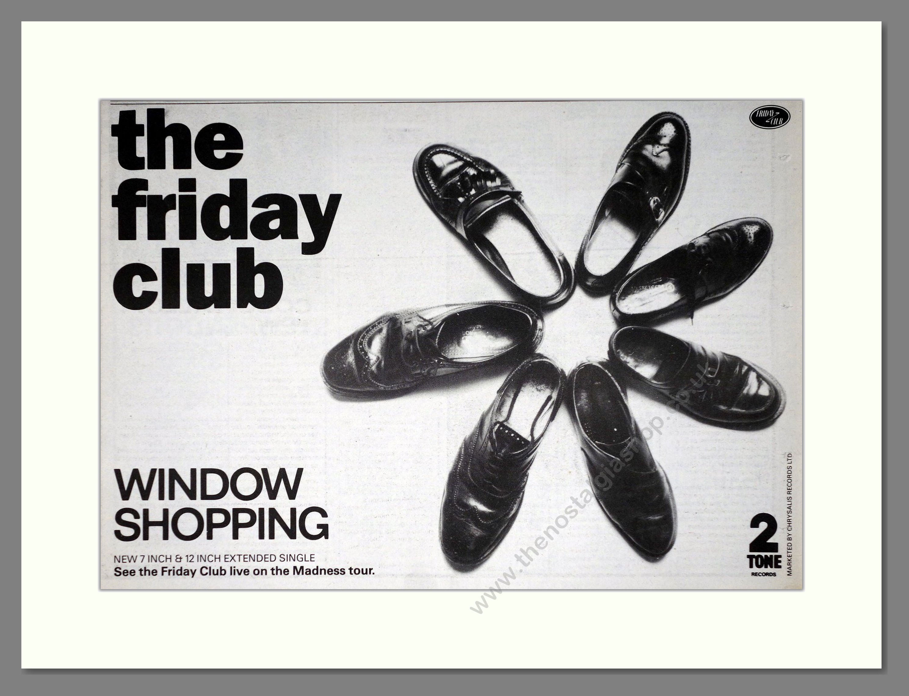 Friday Club (The) - Window Shopping. Vintage Advert 1985 (ref AD63186 ...