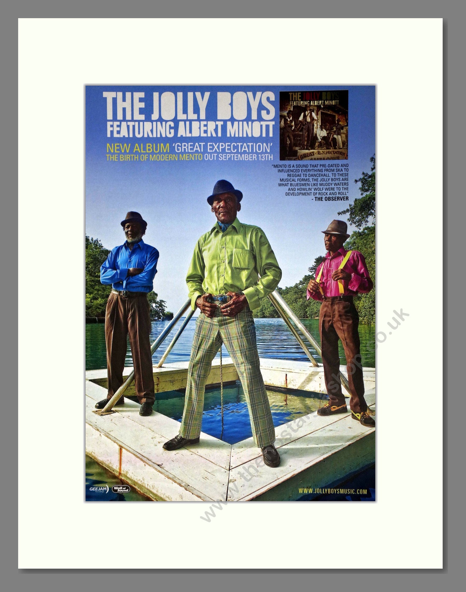 Jolly Boys (The) - Great Expectation. Vintage Advert 2010 (ref AD63483 ...