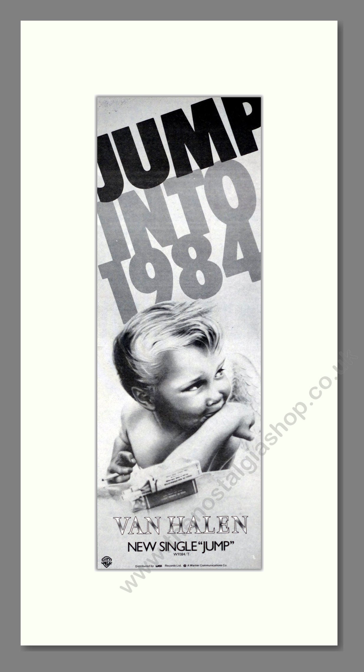 Van Halen - Jump. Vintage Advert 1984 (ref AD201488) – The Nostalgia Shop