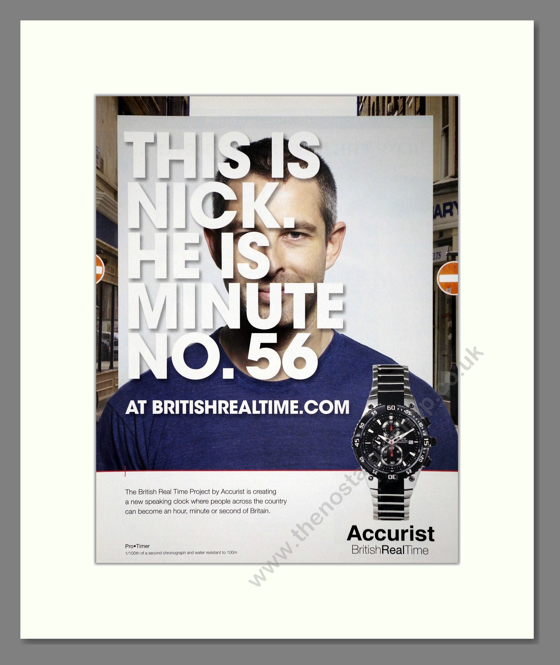 Accurist - British Real Time. Vintage Advert 2009 (ref AD64399) – The ...
