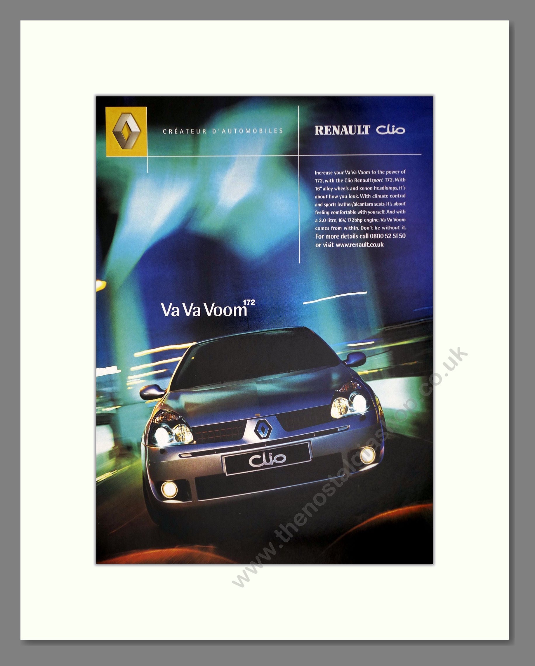 Renault - Clio. Vintage Advert 2003 (ref AD64614) – The Nostalgia Shop