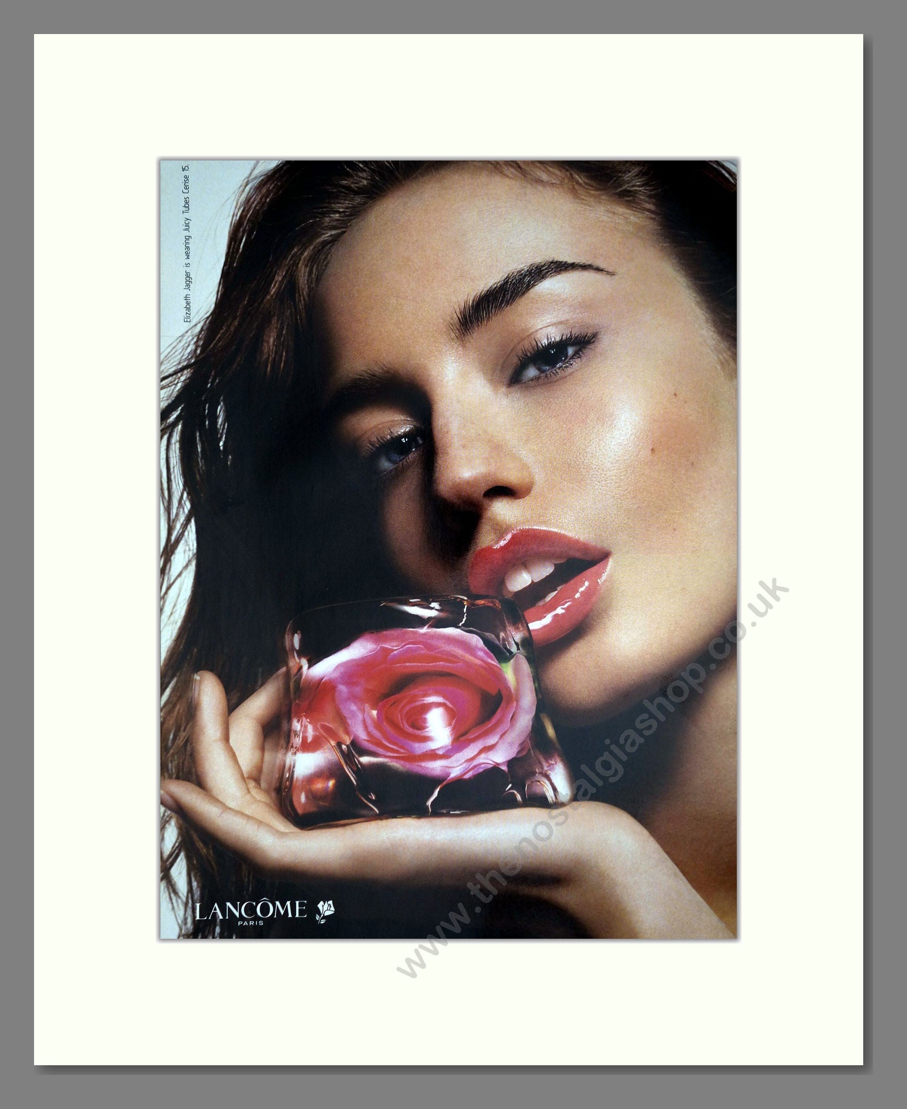 Lancome - Rose. Vintage Advert 2002 (ref AD66094) – The Nostalgia Shop