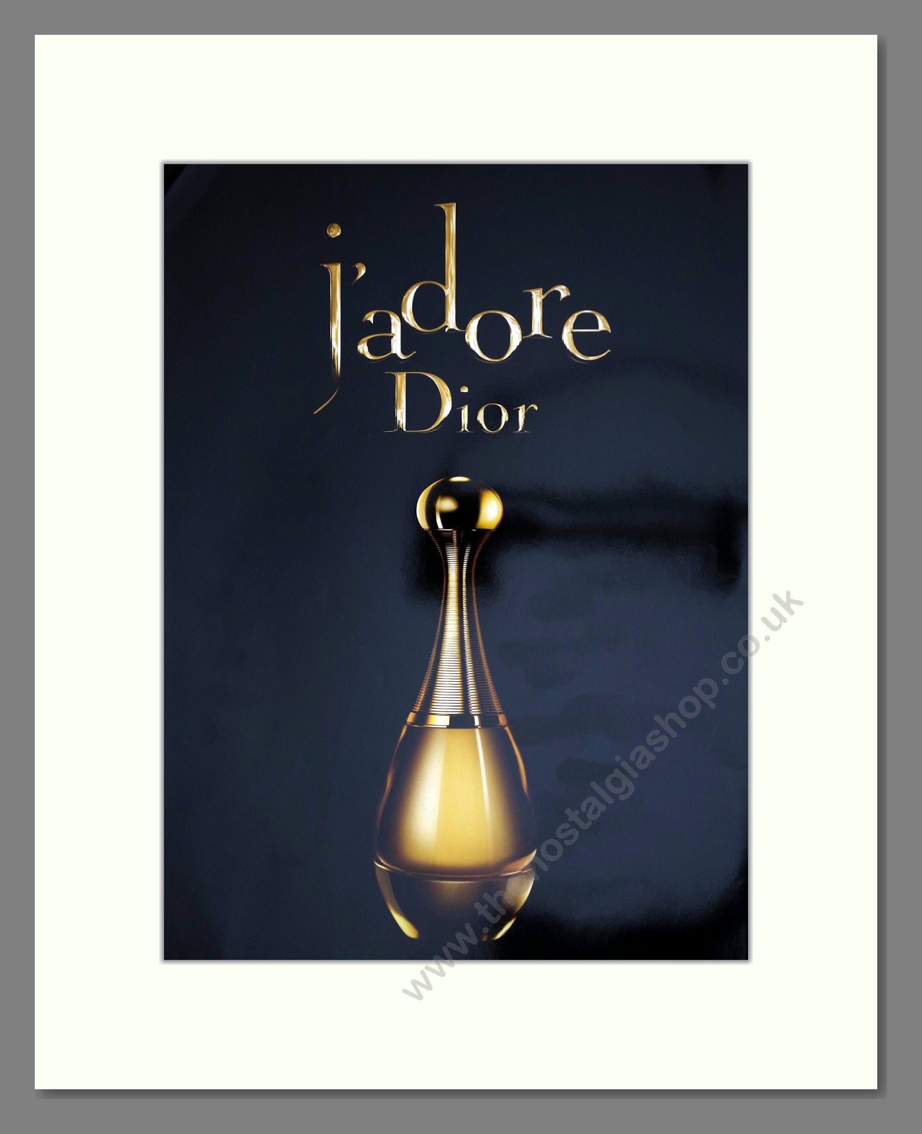 Dior - J'Adore. Vintage Advert 2009 (ref AD66187) – The Nostalgia Shop