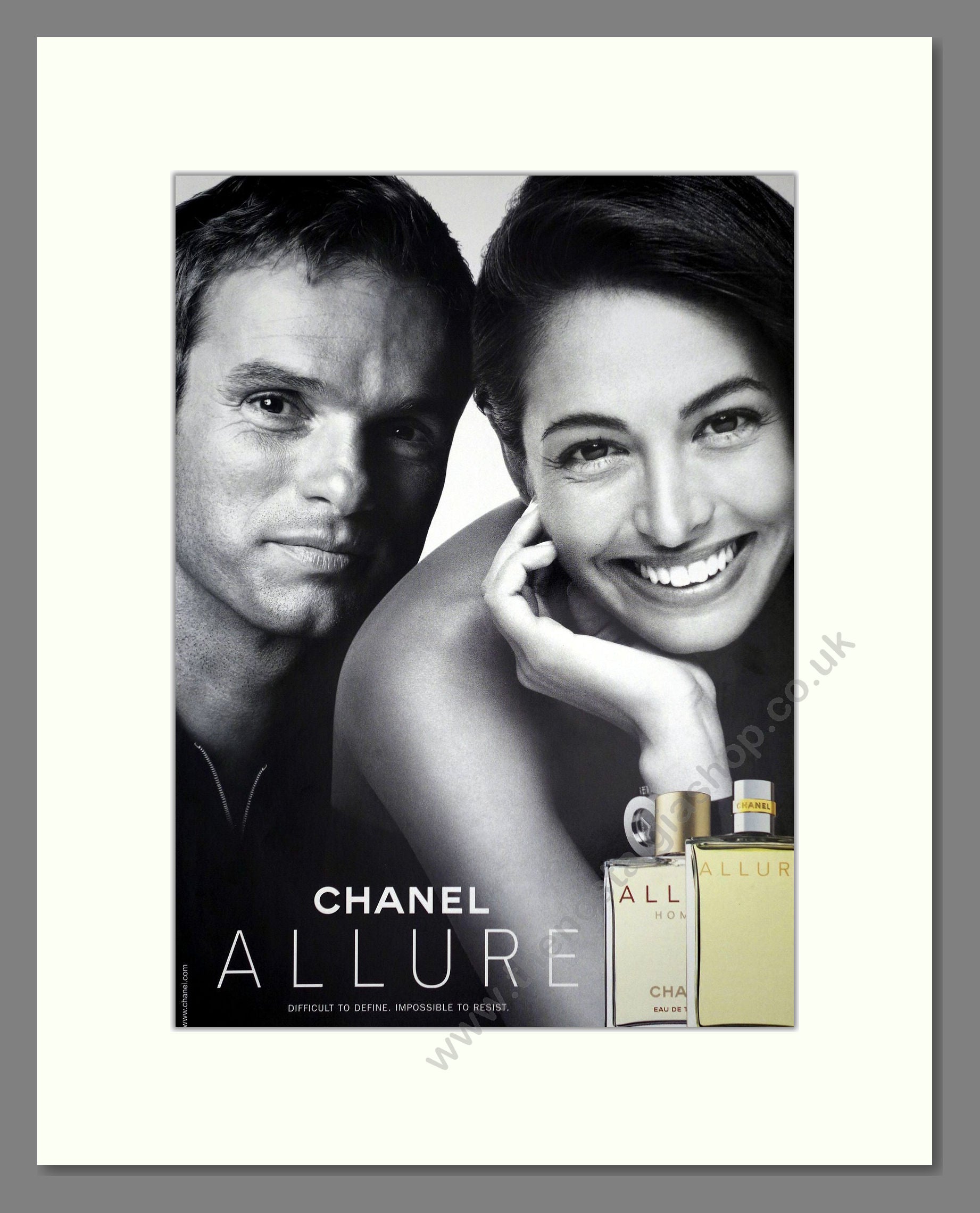 Chanel - Allure. Vintage Advert 2002 (ref AD66306) – The Nostalgia Shop