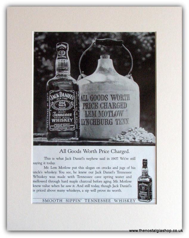 Jack Daniel's Set of 4 Original Adverts 1992,98,01 (ref AD2702) – The ...