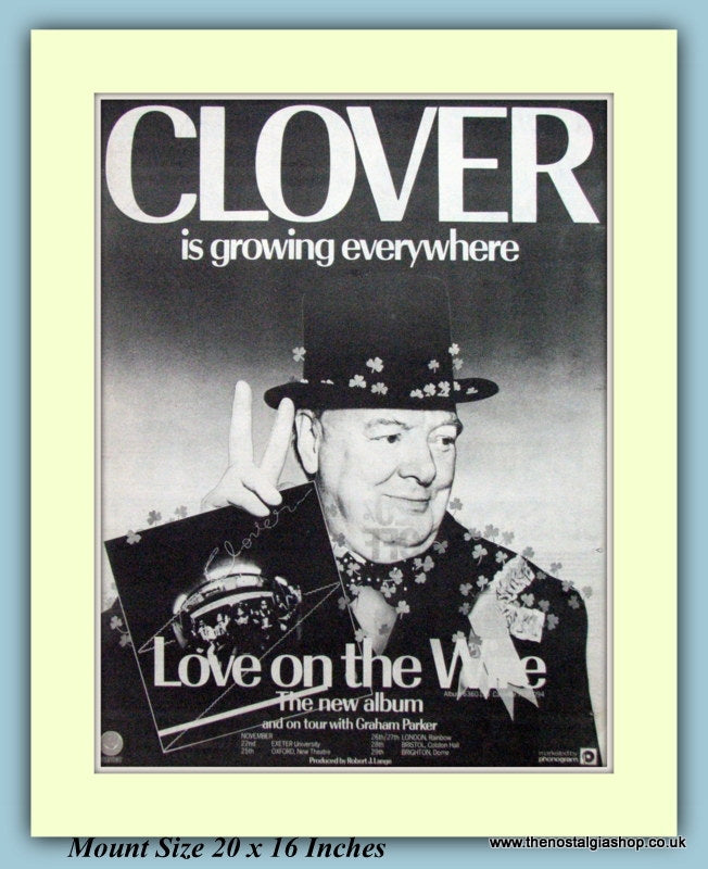 Clover Love On A Wire Original Advert 1977 (ref AD9302) – The Nostalgia ...