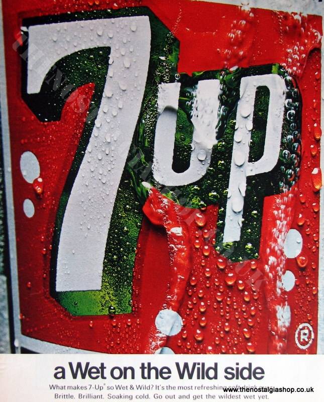 7 UP Original Advert 1967 (ref AD4031) – The Nostalgia Shop