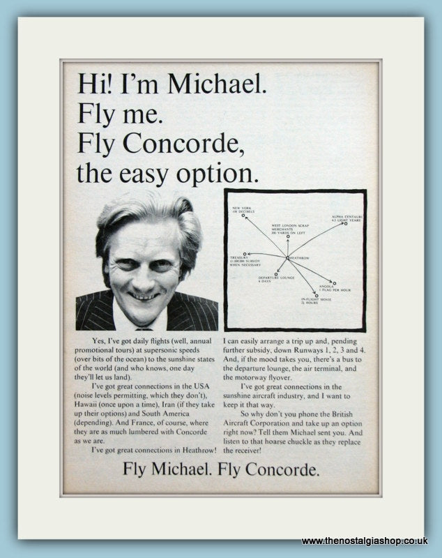 Concorde Original Advert 1973 (ref AD2157) – The Nostalgia Shop