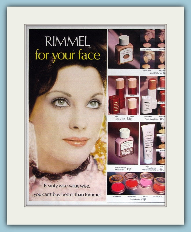 Rimmel Make Up Set Of 2 Original Adverts 1977 (ref AD3739) – The ...