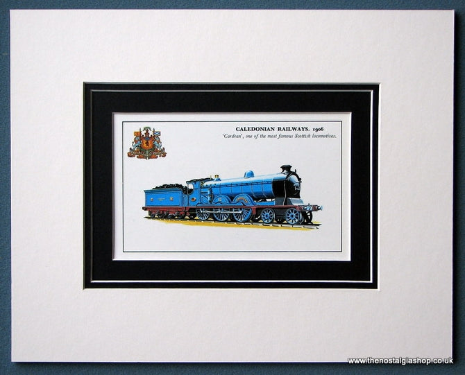 Cardean Caledonian Railways 1906 Mounted Print (ref SP4) – The ...