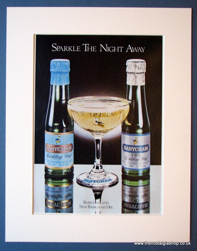 Babycham. Original advert 1979 (ref AD1201) – The Nostalgia Shop