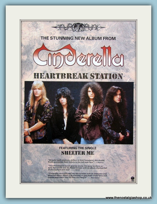 Cinderella Heartbreak Station Set Of 2 Original Adverts 1990 (ref AD40 ...