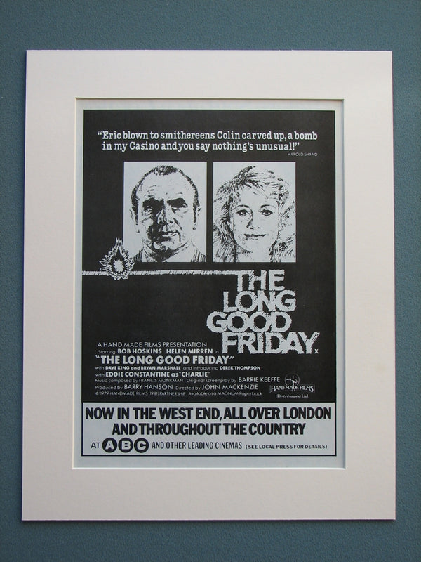 The Long Good Friday 1981 Original advert (ref AD635) – The Nostalgia Shop