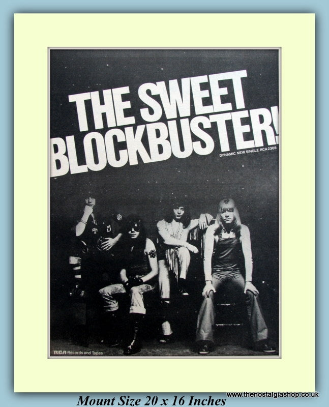 Sweet Original Advert 1973 (ref AD9065) – The Nostalgia Shop