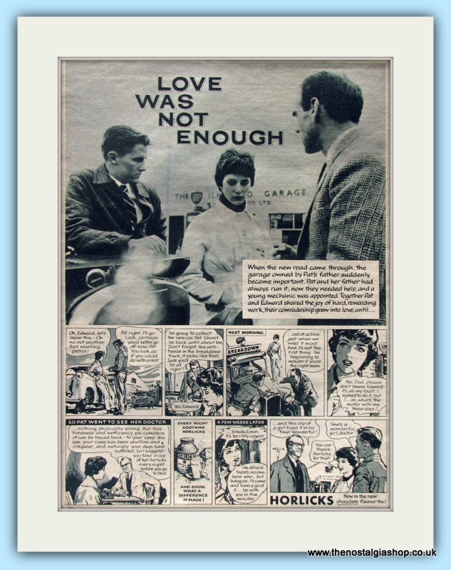 Horlicks. Original Advert 1960 (ref AD4904) – The Nostalgia Shop