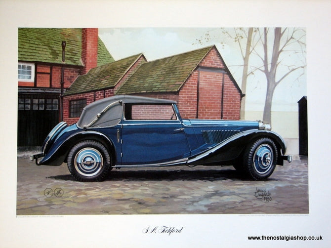 MG Print, SA, Tickford Classic Large Car Print. – The Nostalgia Shop