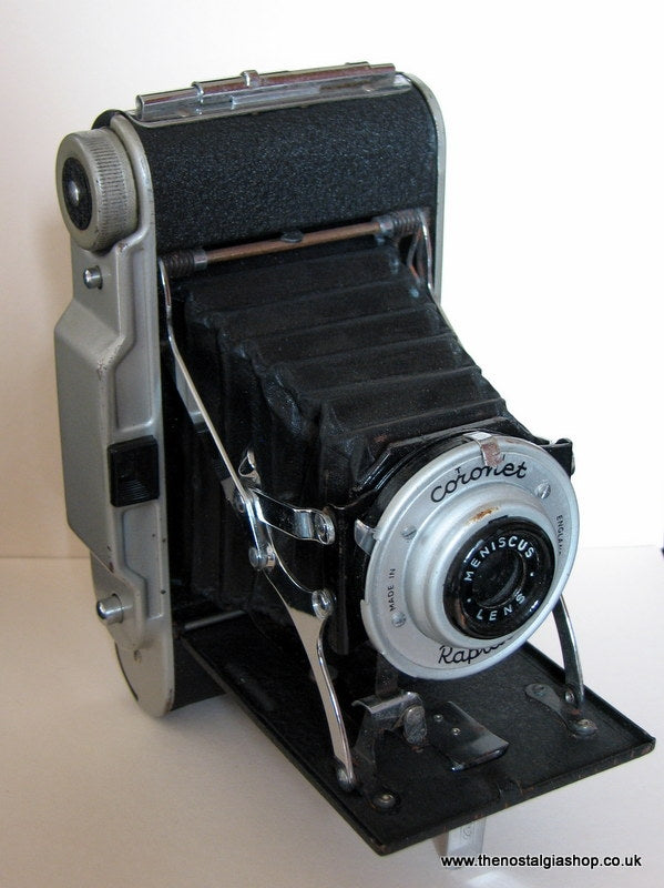 Coronet Rapid Bellows Camera. (ref Nos004) – The Nostalgia Shop