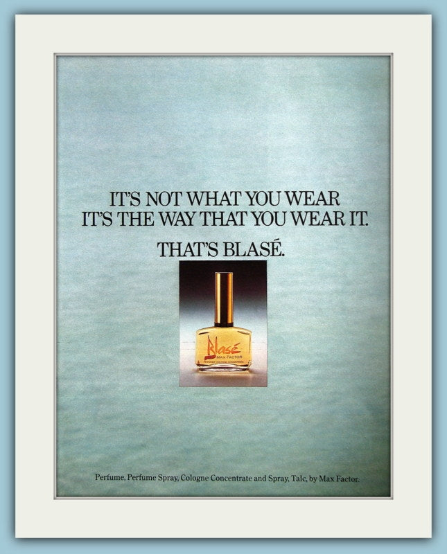 Max Factor Blase Perfume Original Advert 1977 (ref AD3738) – The ...