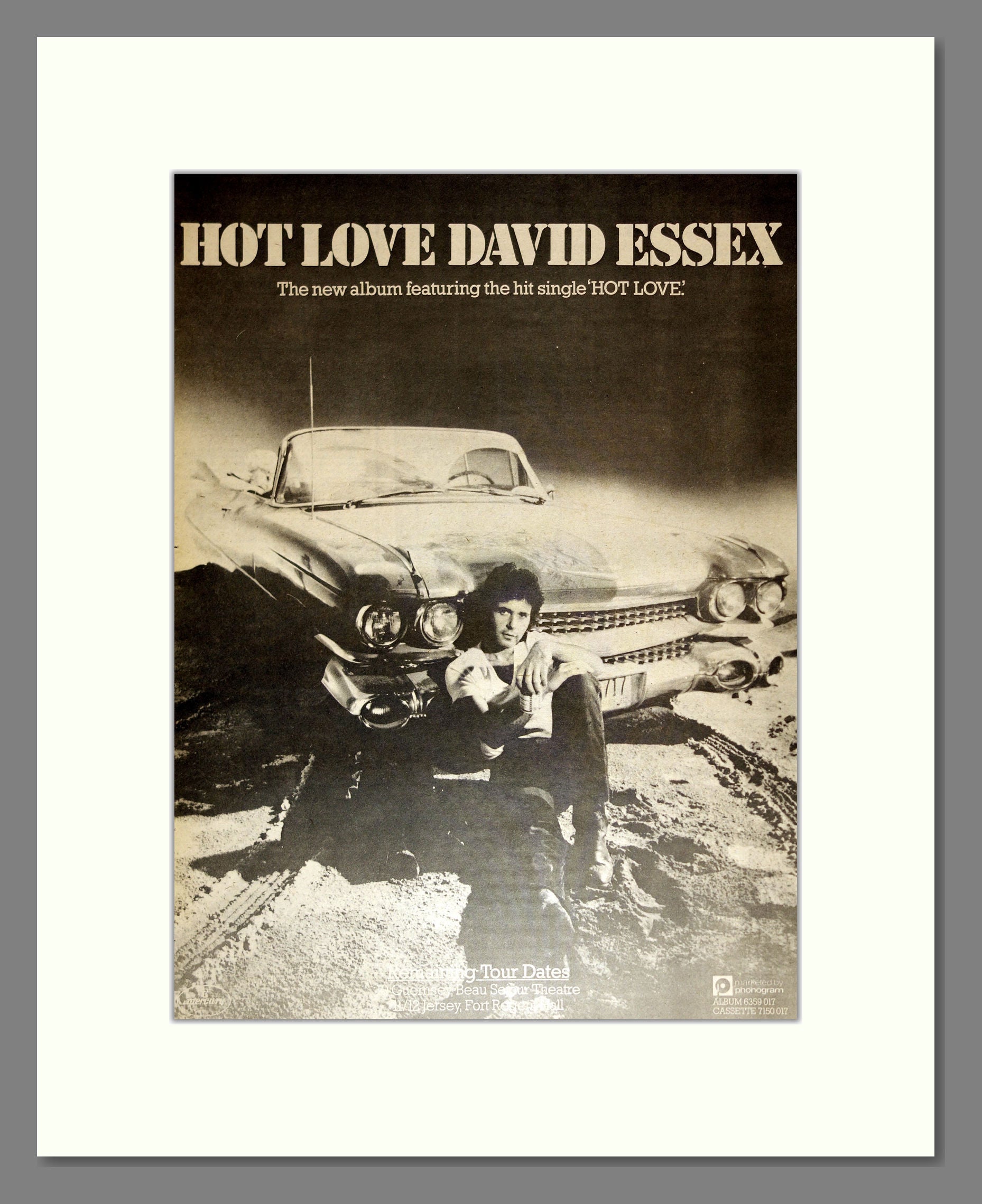 David Essex - Hot Love. Vintage Advert 1980 (ref AD17169) – The ...