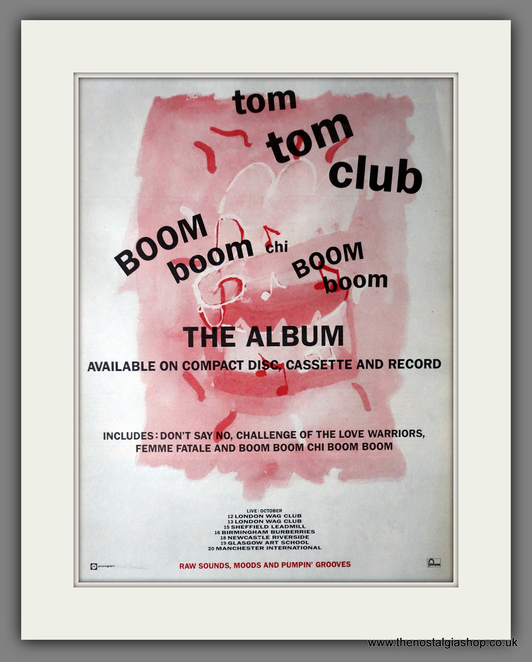 Tom Tom Club. The Album. Original Advert 1988 (ref AD14206) – The ...