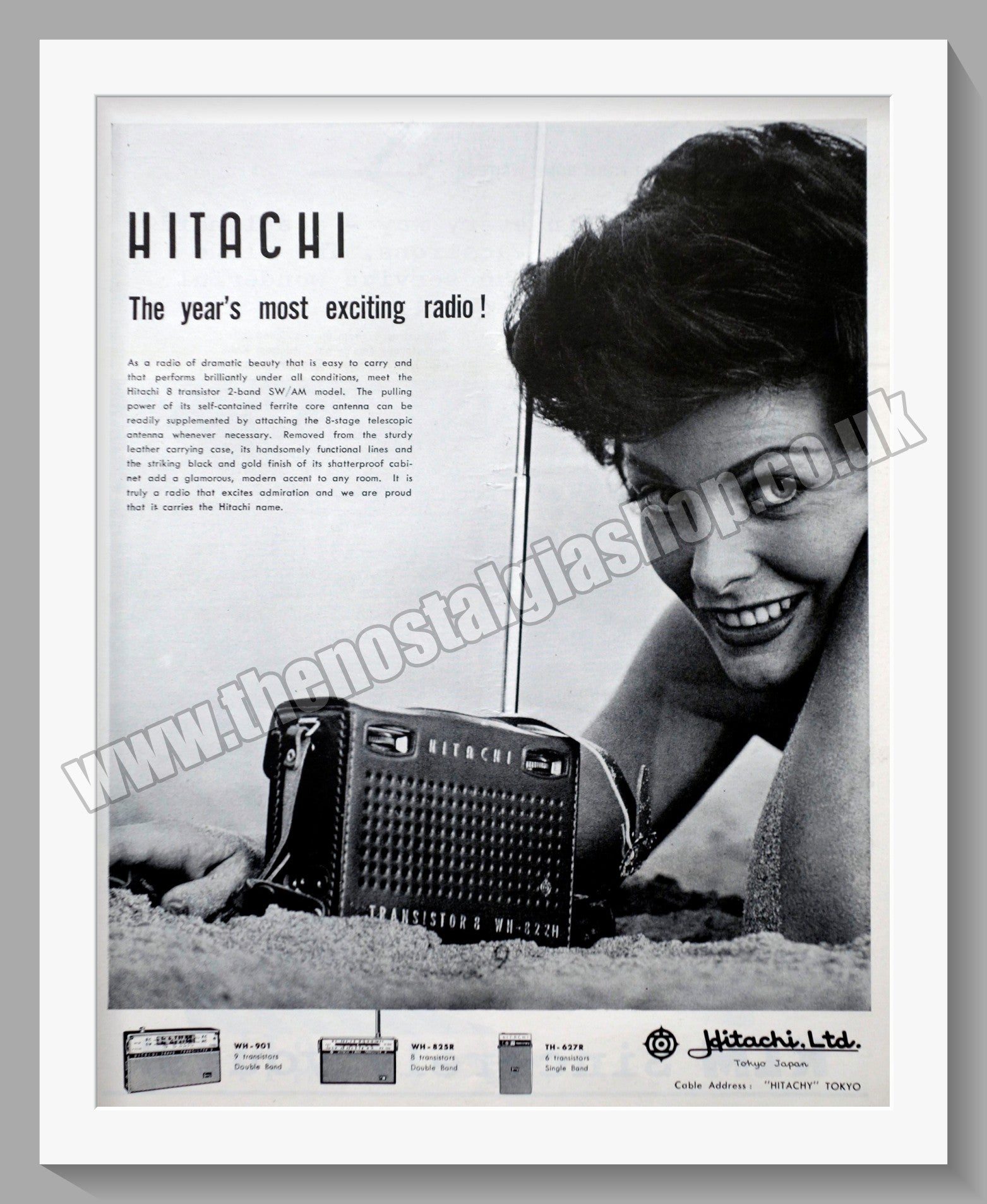 Hitachi Transistor Range. Original Advert 1960 (ref AD300536) – The ...