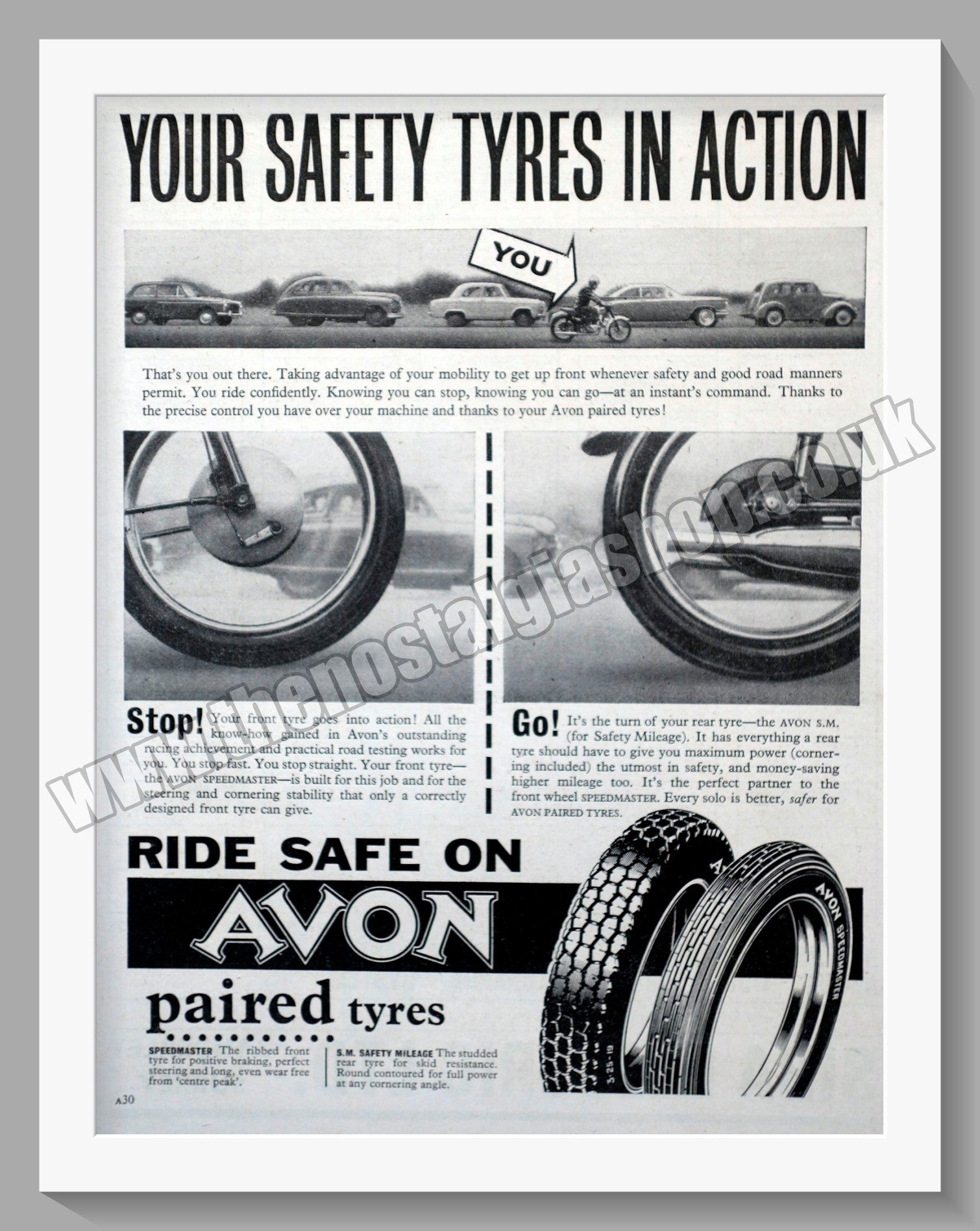 Avon Tyres Advertisements