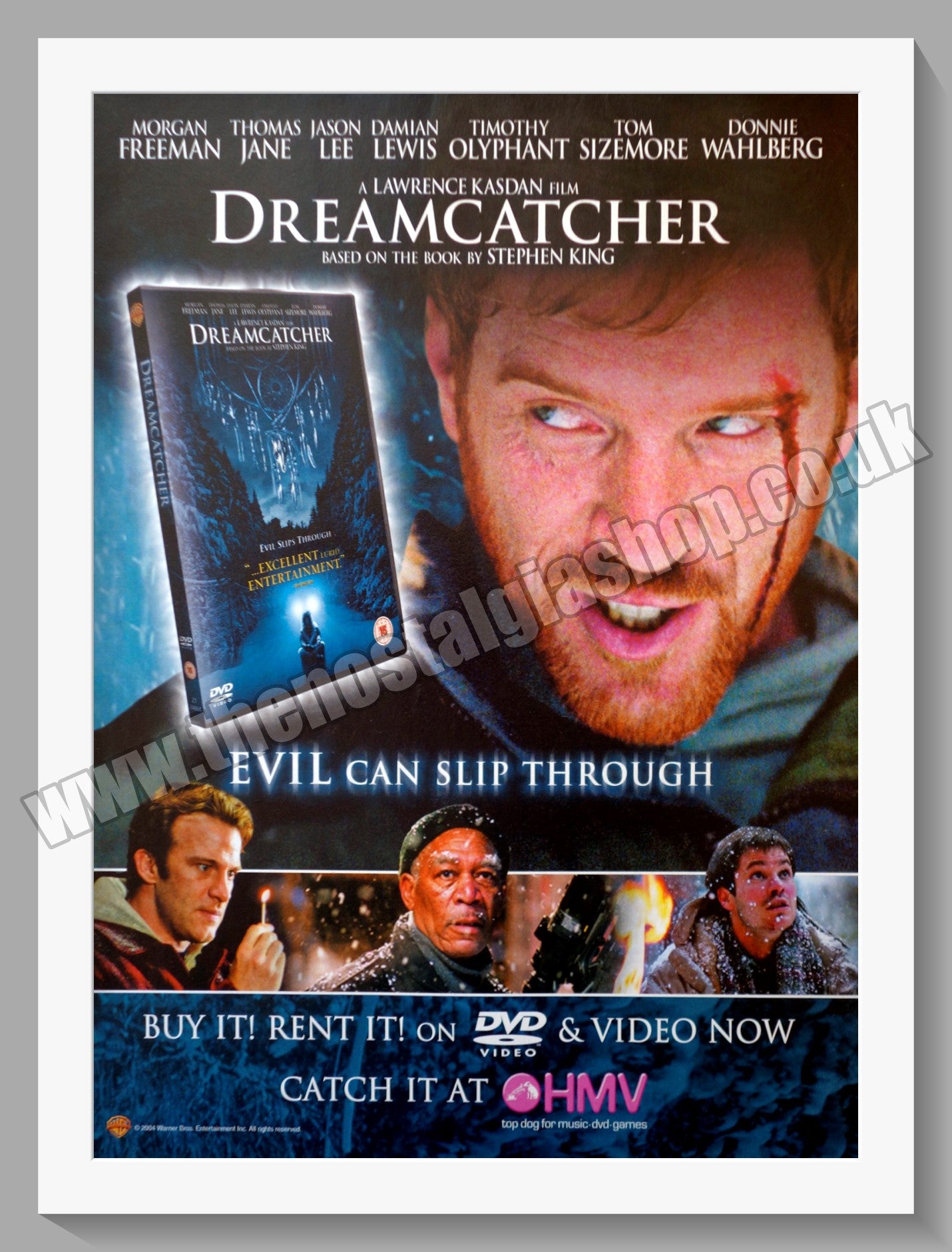 Dream Catcher Morgan Freeman. 2005 Original Advert (ref AD58332) – The ...