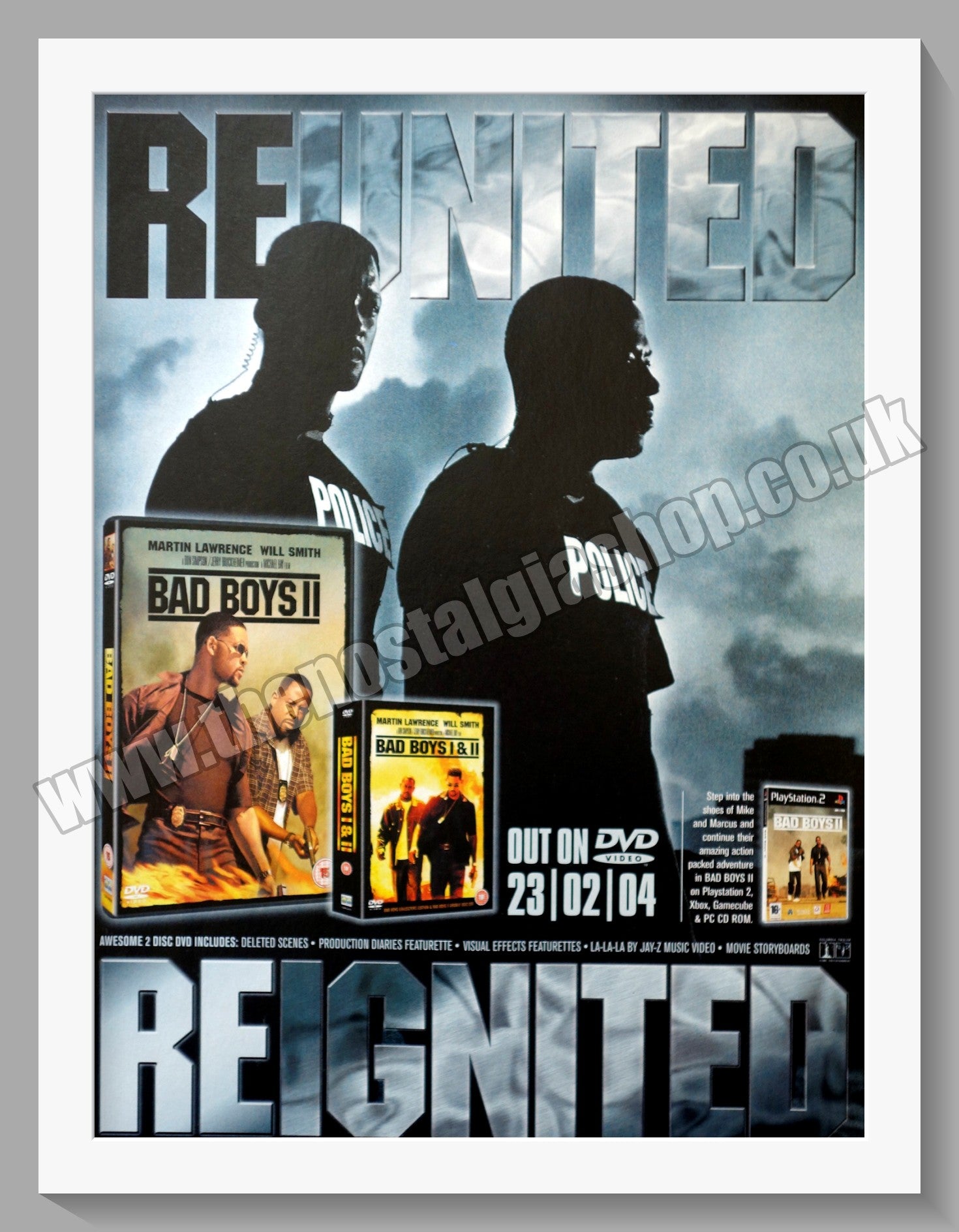Bad Boys. 2004 Original Advert (ref AD58333) – The Nostalgia Shop