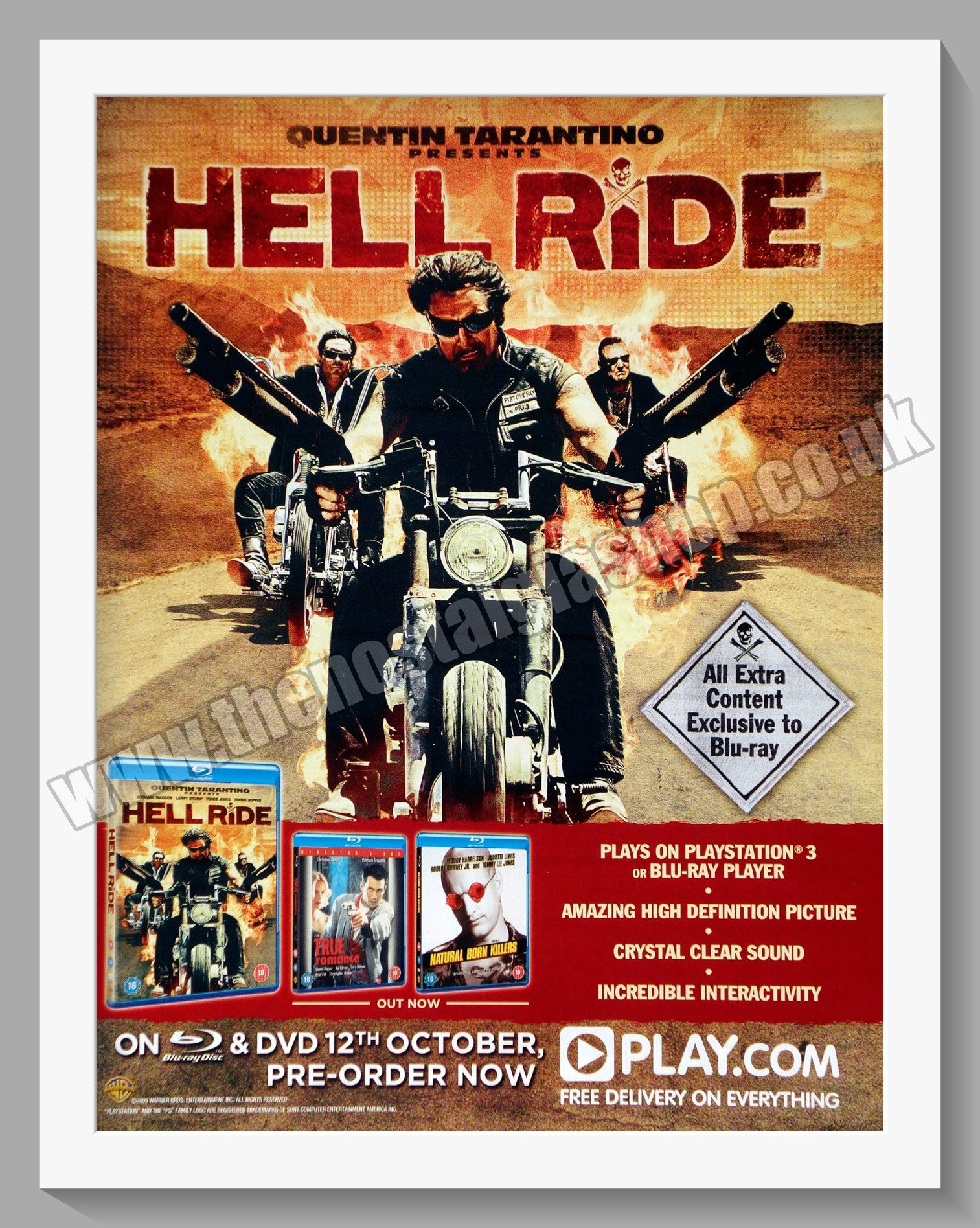 Hell Ride. 2009 Original Advert (ref AD58262) – The Nostalgia Shop