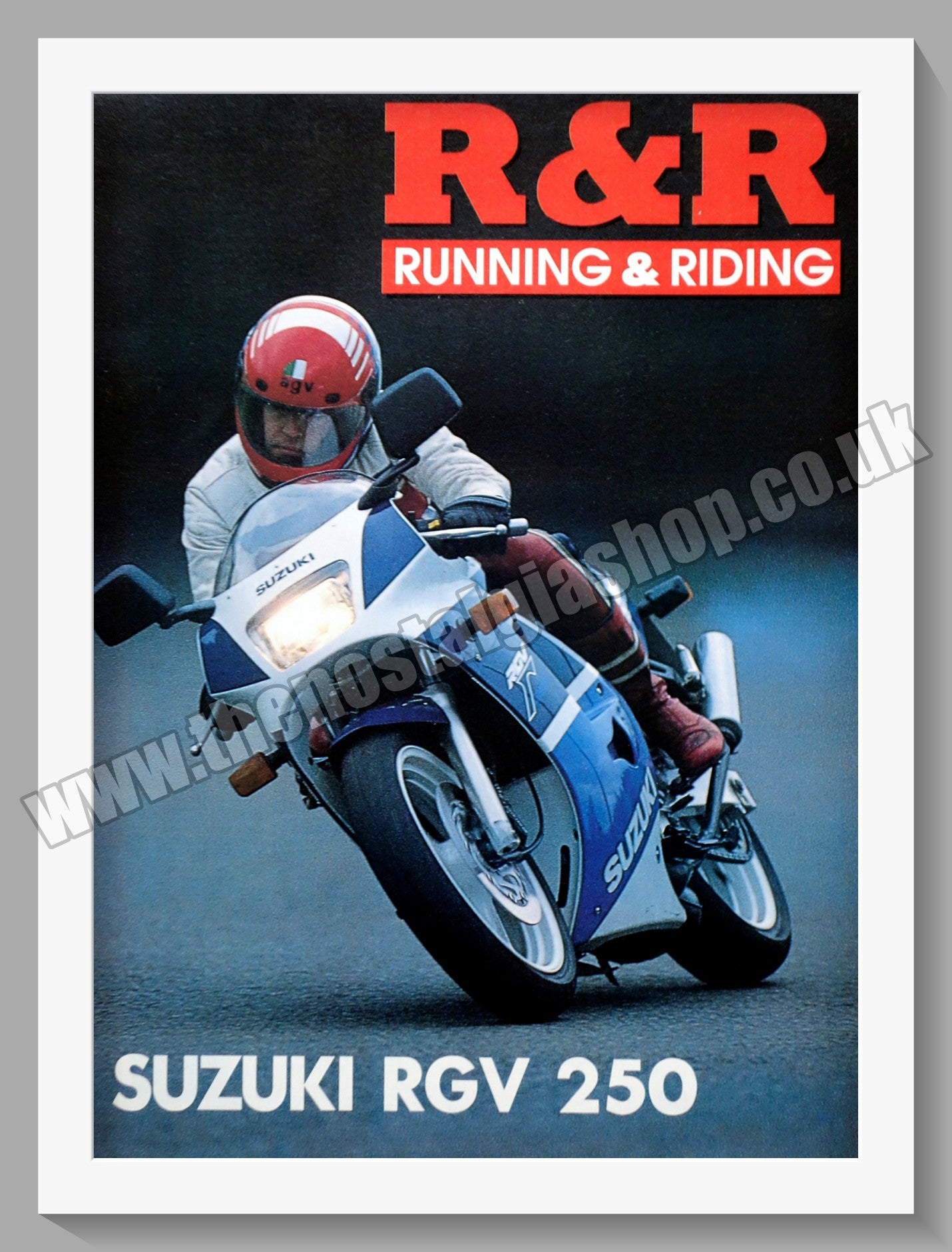 Suzuki RGV 250. Original advert 1992 (ref AD58785) – The Nostalgia Shop