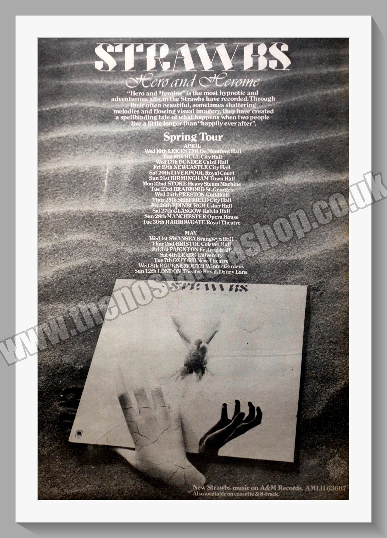 Strawbs Hero & Heroine. Original Advert 1974 (ref AD14933) – The ...