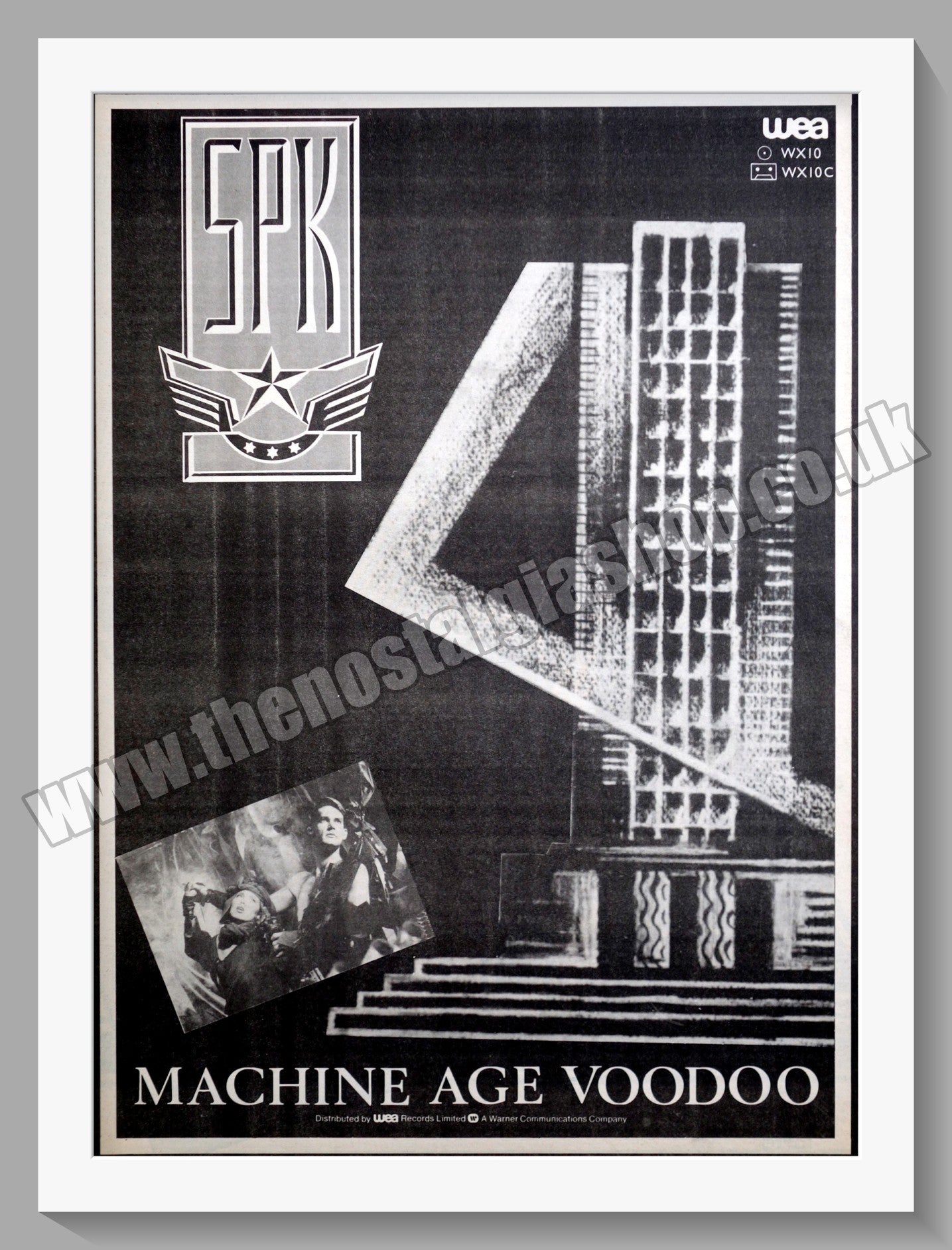 SPK Machine Age Voodoo. Original Advert 1984 (ref AD14976) – The ...