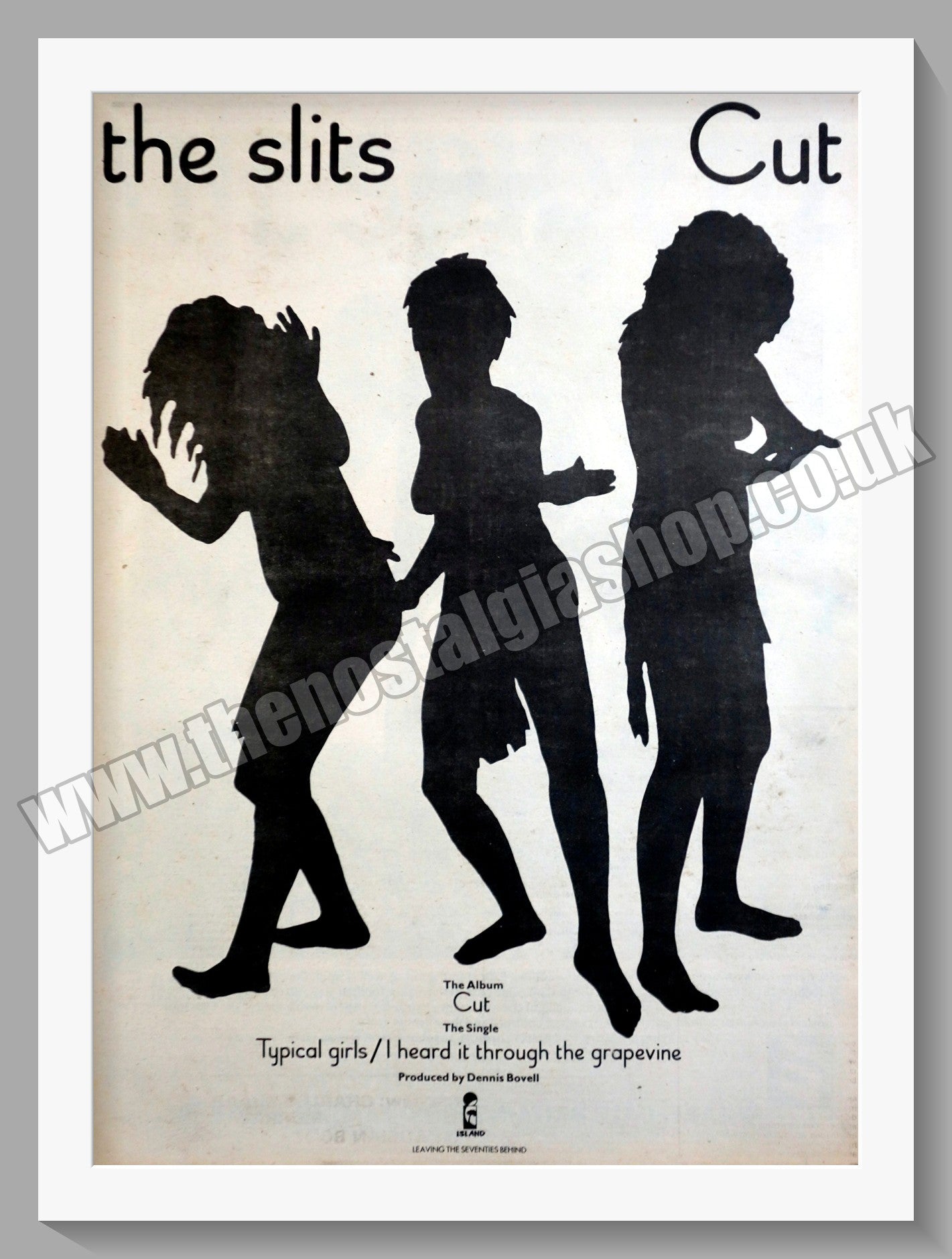 Slits (The) Cut. Original Advert 1979 (ref AD15030) – The Nostalgia Shop
