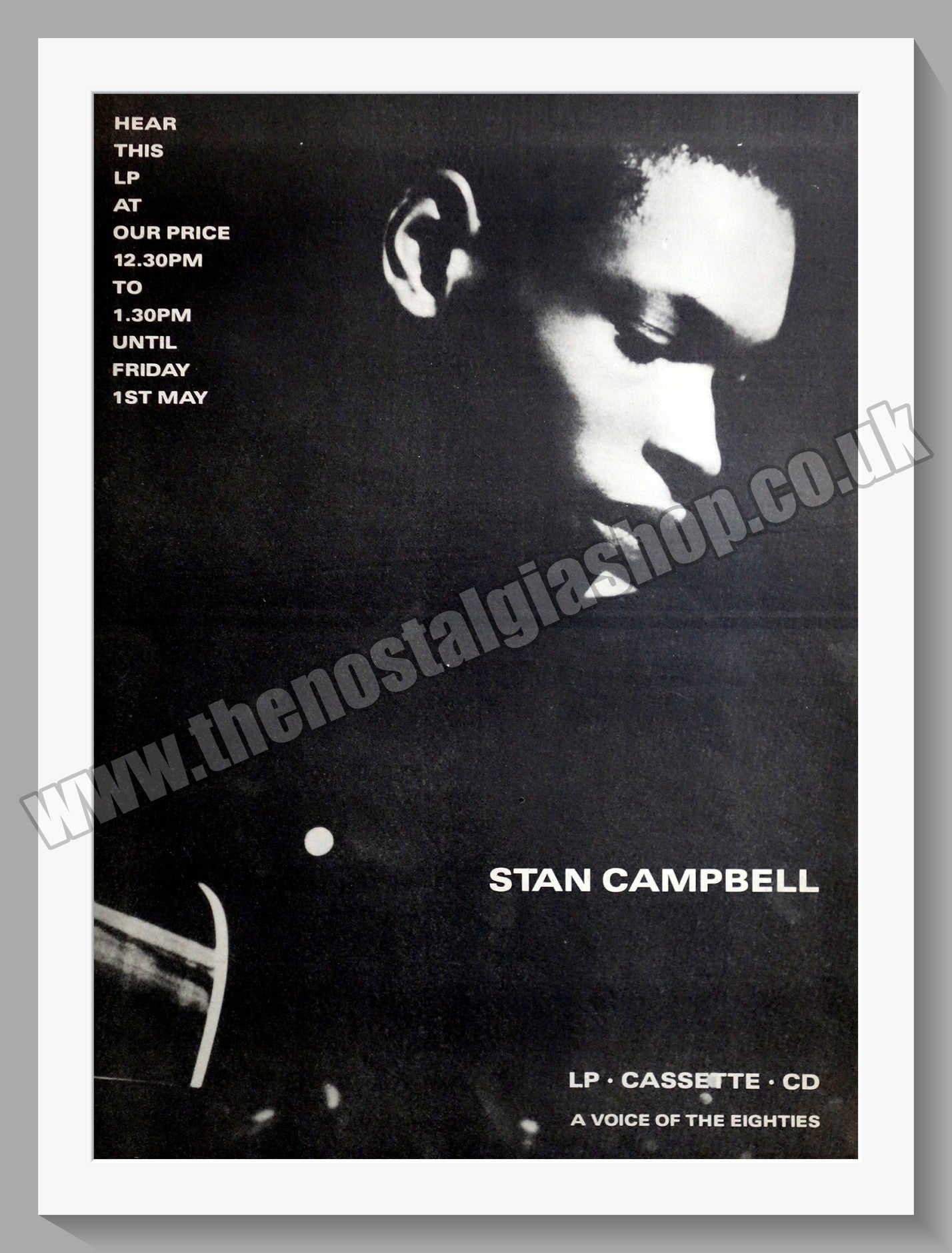 Stan Campbell Hear This.1987 Large Original Advert (ref AD15083) – The ...