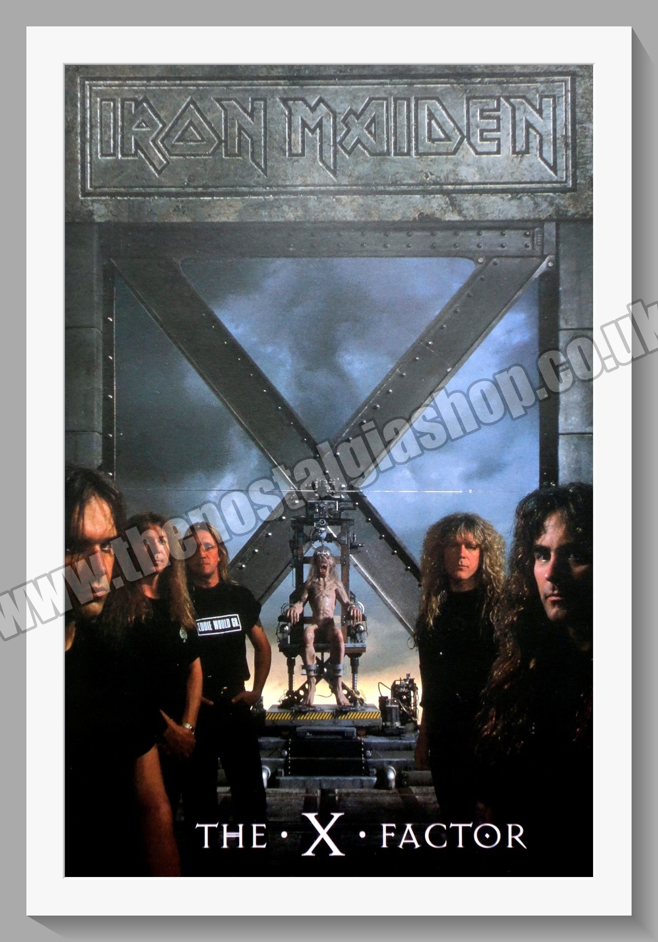 Iron Maiden. The X Factor. 1995 Original Advert (ref AD60365) – The ...