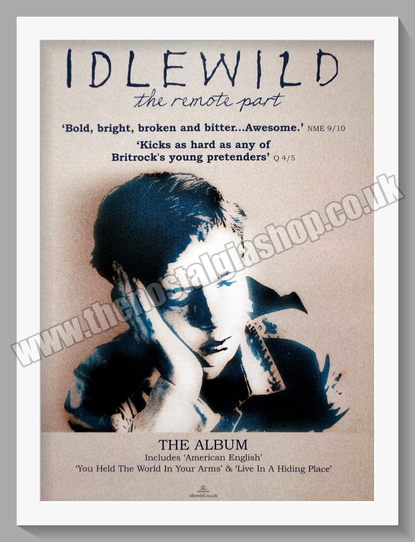 Idlewild. The Remote Part. 2002 Original Advert (ref AD60407) – The ...