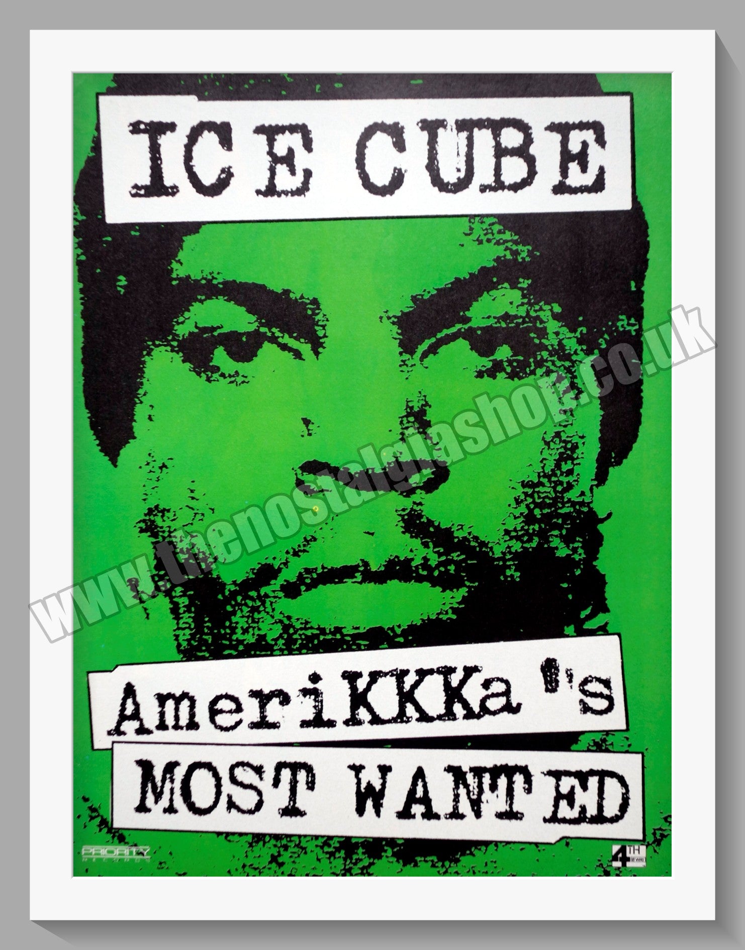 Ice Cube. AmeriKKKa's Most Wanted. 1990 Original Advert (ref AD60412 ...